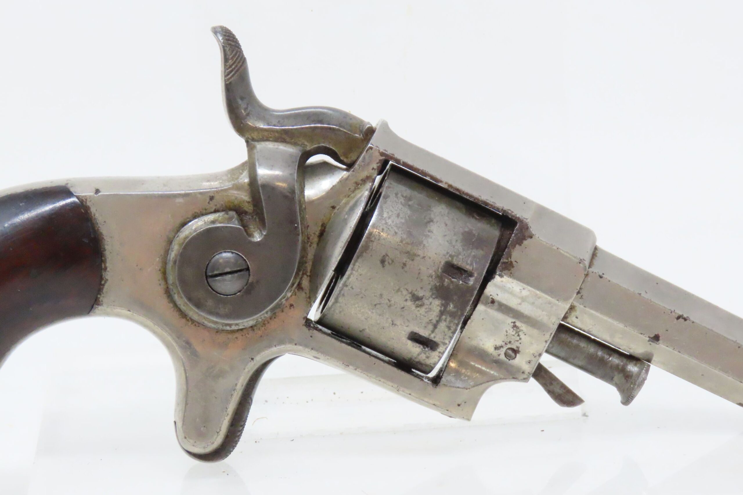 Forehand & Wadsworth Side Hammer Revolver 5.8 C&RAntique016 | Ancestry Guns