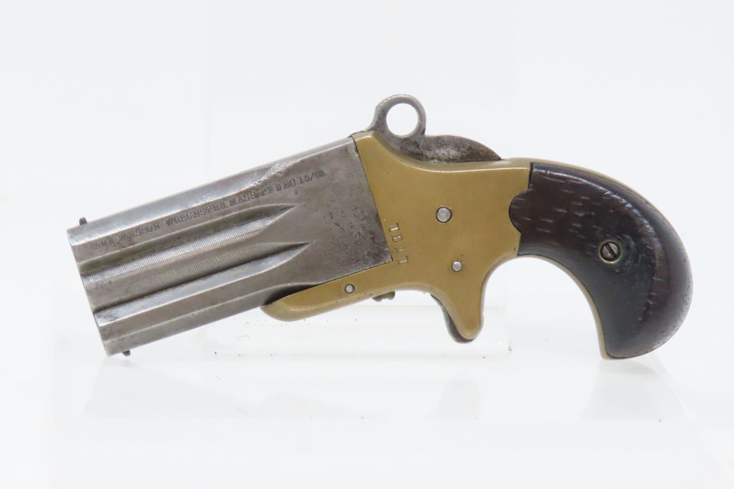 Frank Wesson Watch Fob Swivel Breech Derringer 5.8 C&RAntique002 ...