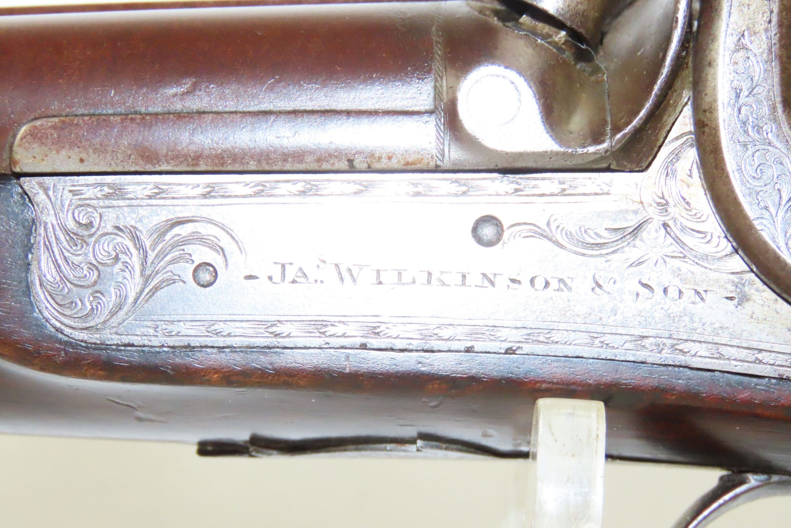 James Wilkinson & Son Side by Side Shotgun with Grip Safety 6.16 C ...