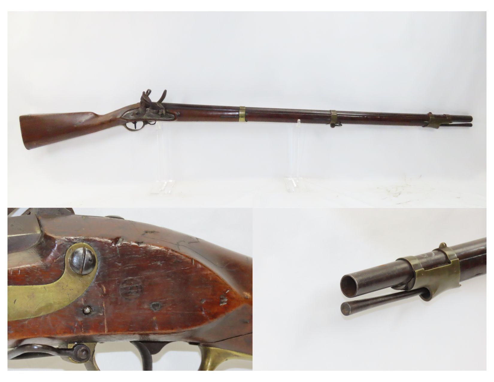 Prussian Model 1809 31 Potsdam Musket 6.8 C&RAntique001 | Ancestry Guns
