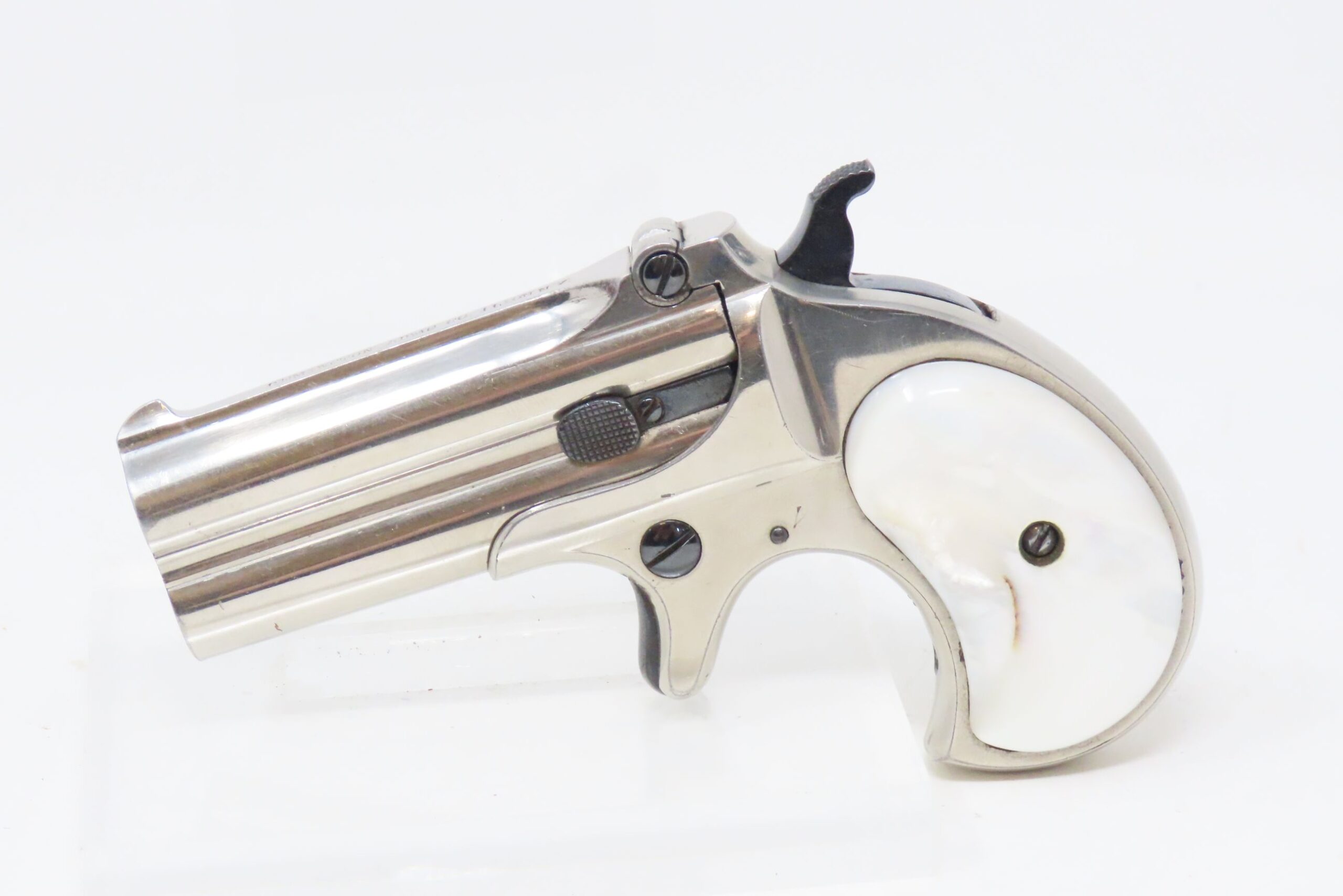 Remington Arms Co. Over Under Derringer with Pearl Grips 4.24 C ...