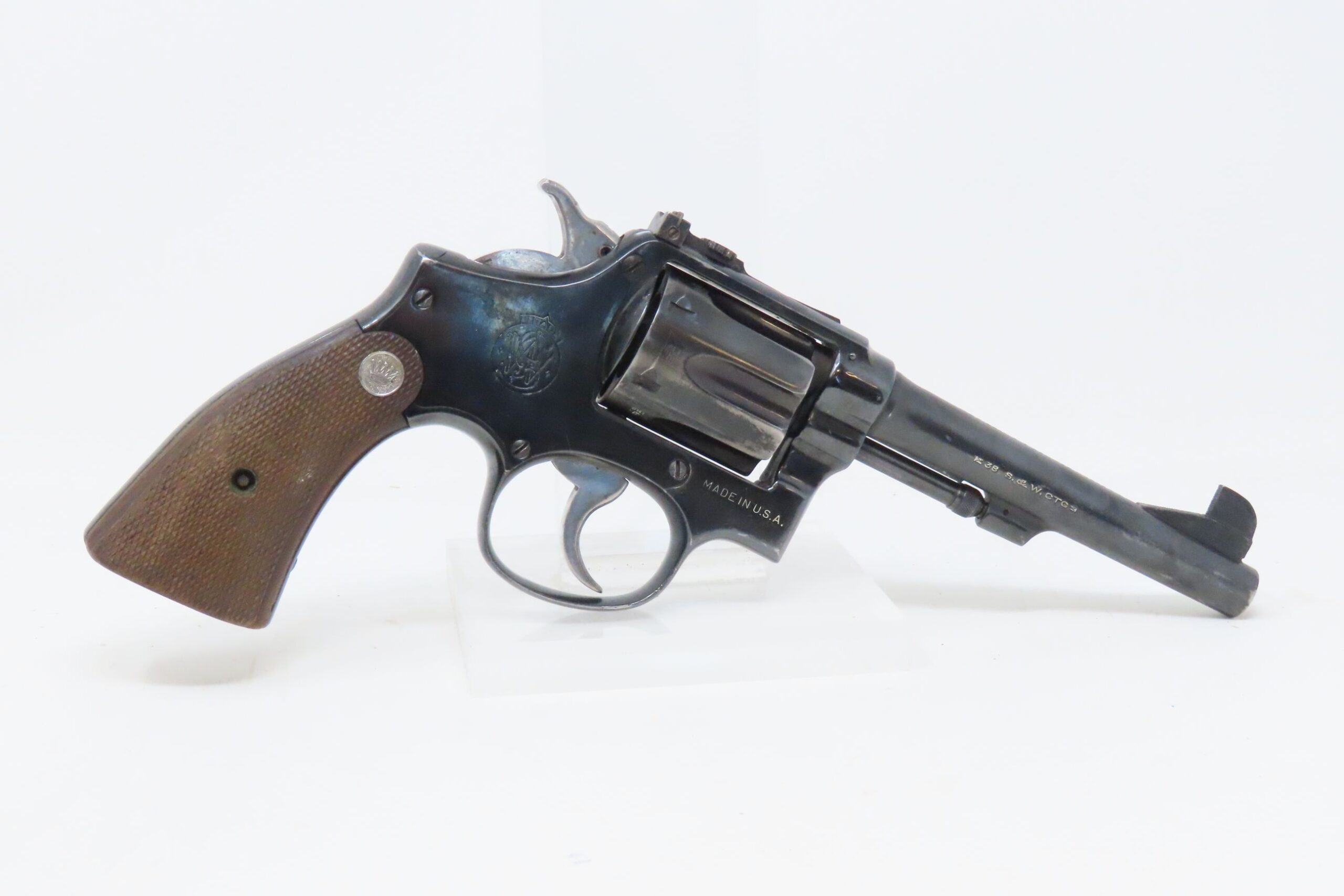 Smith & Wesson K-200 Revolver 5.3 C&RAntique019 | Ancestry Guns