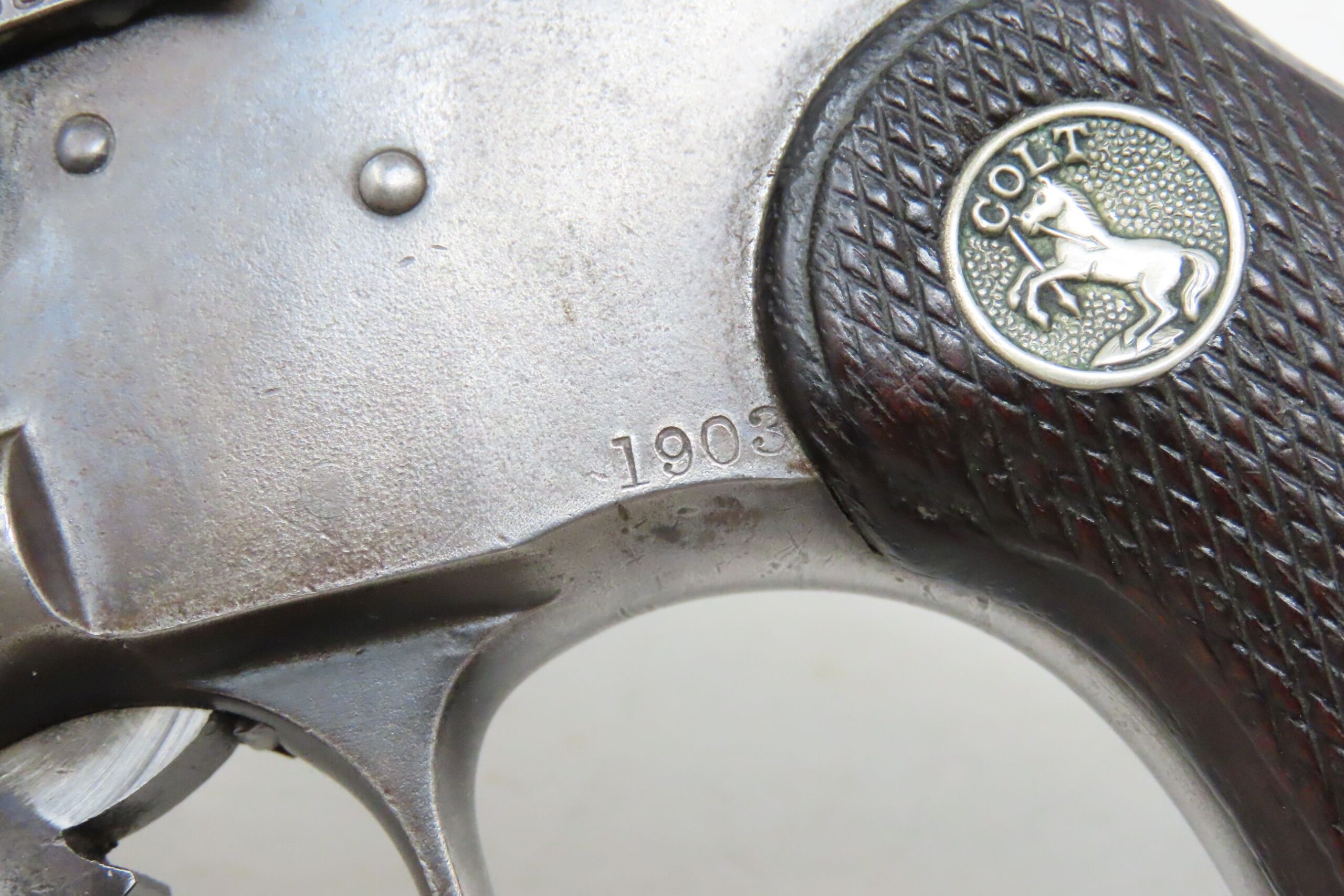 U.S. Colt New Army & Navy Model 1903 Revolver 5.4 C&RAntique013 ...