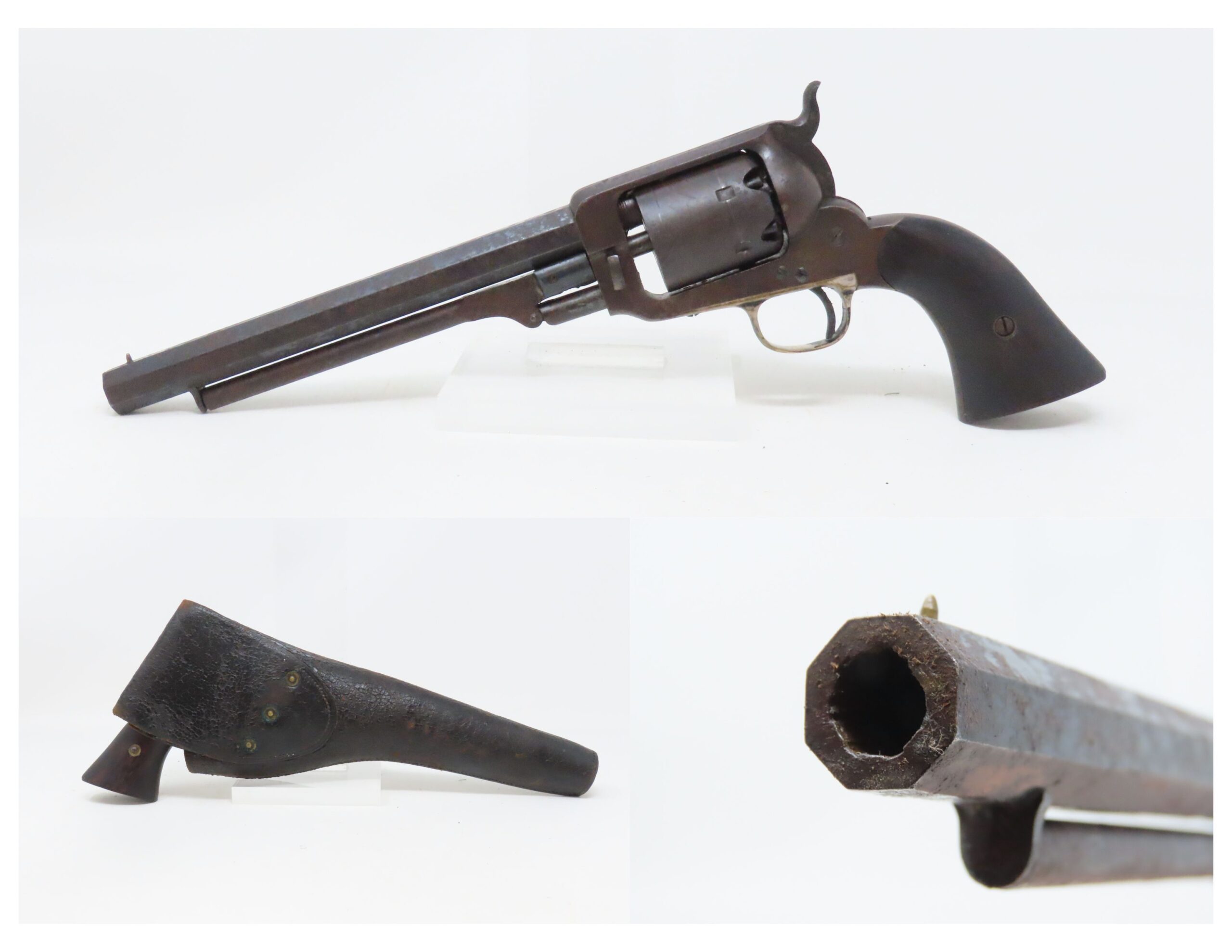 Whitney Navy Percussion Revolver 5.10 C&RAntique001 | Ancestry Guns