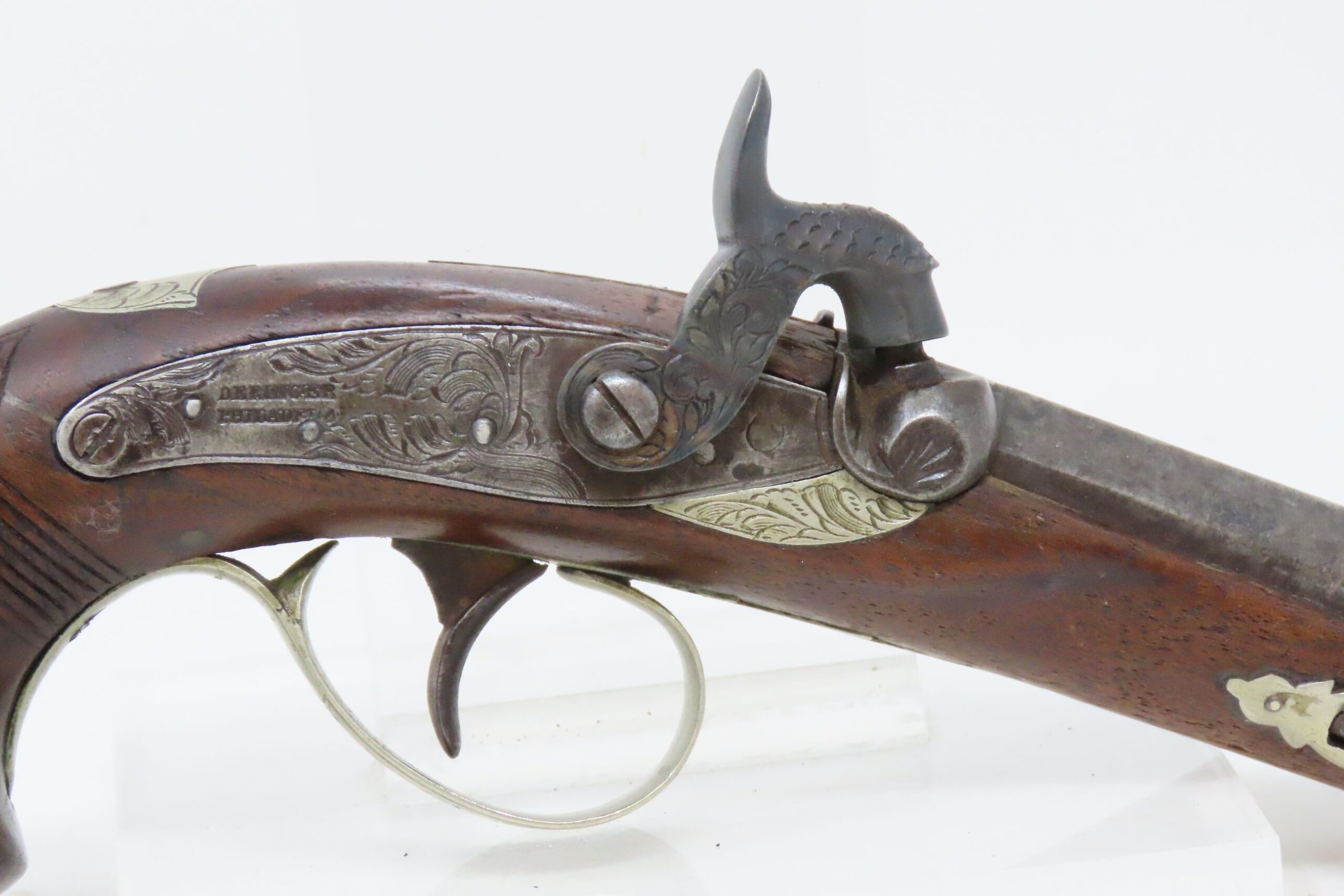 Engraved Philadelphia Derringer Pocket Pistol 5.5 C&RAntique004 ...