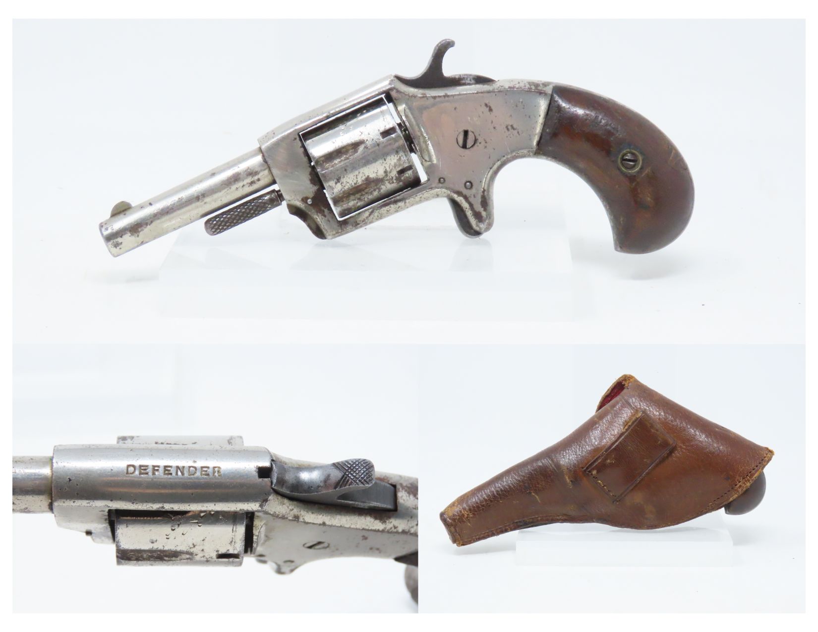 Iver Johnson Defender Model Spur Trigger Revolver 5.4 C&RAntique001 ...
