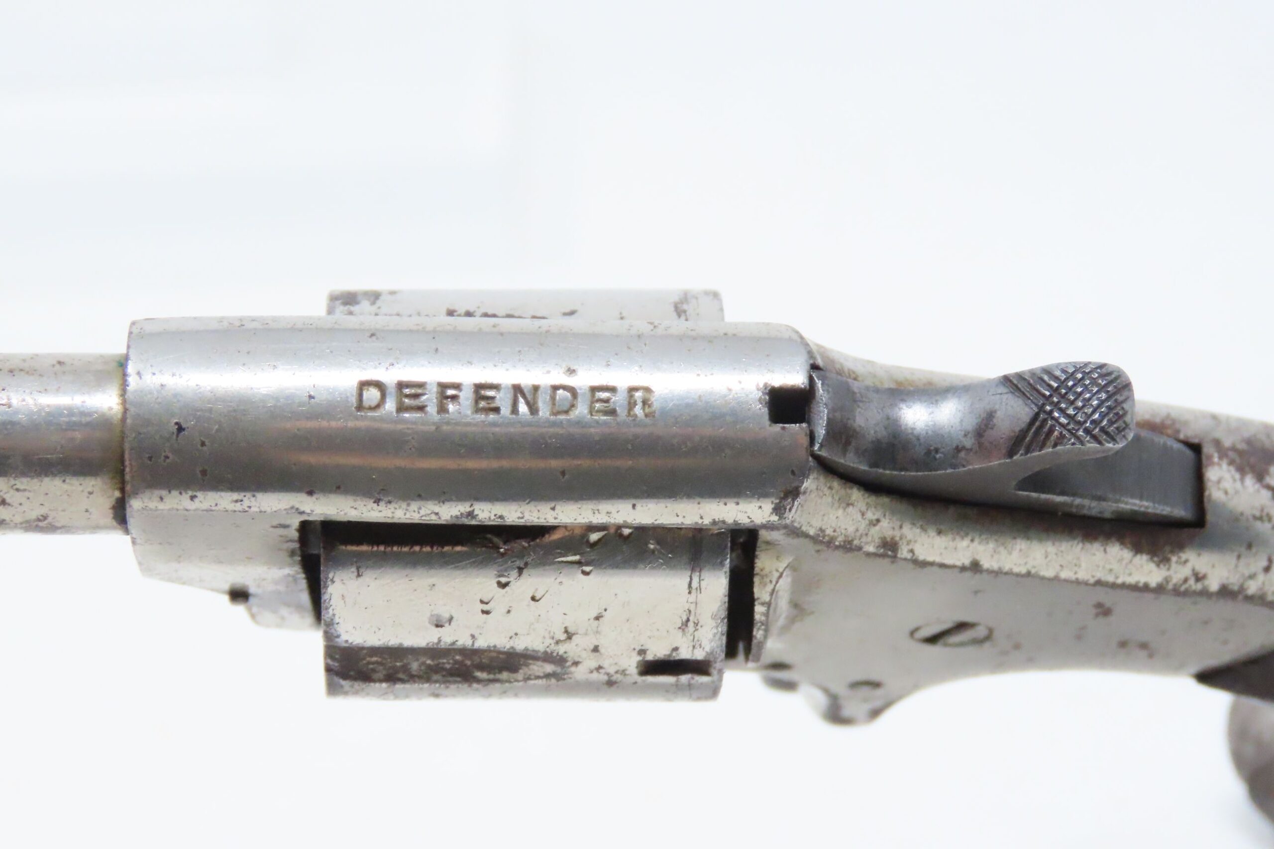 Iver Johnson Defender Model Spur Trigger Revolver 5.4 C&RAntique008 ...