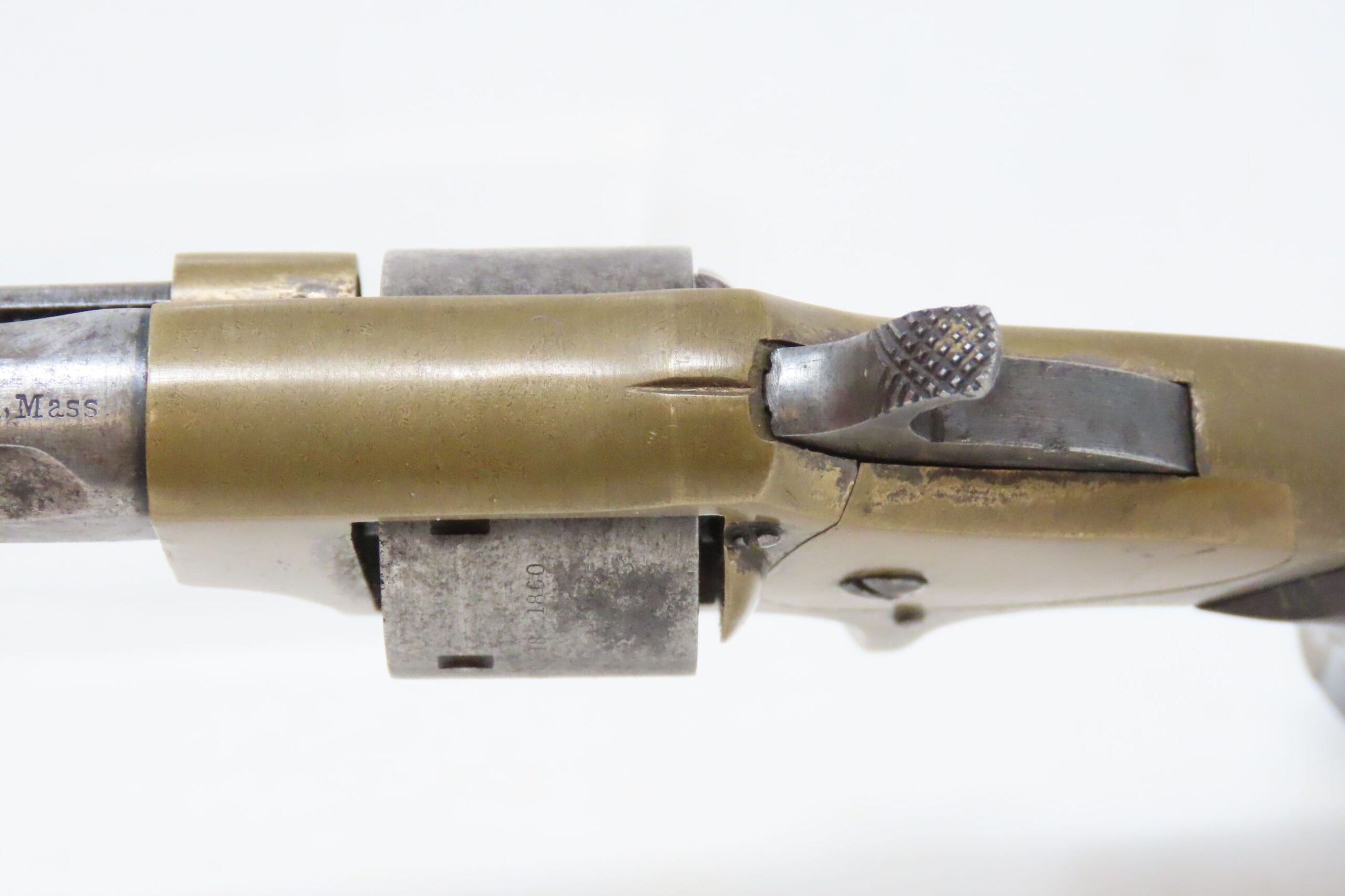 Lowell Arms Co. Revolver with Ejector Loading Gate and Smith & Wesson ...