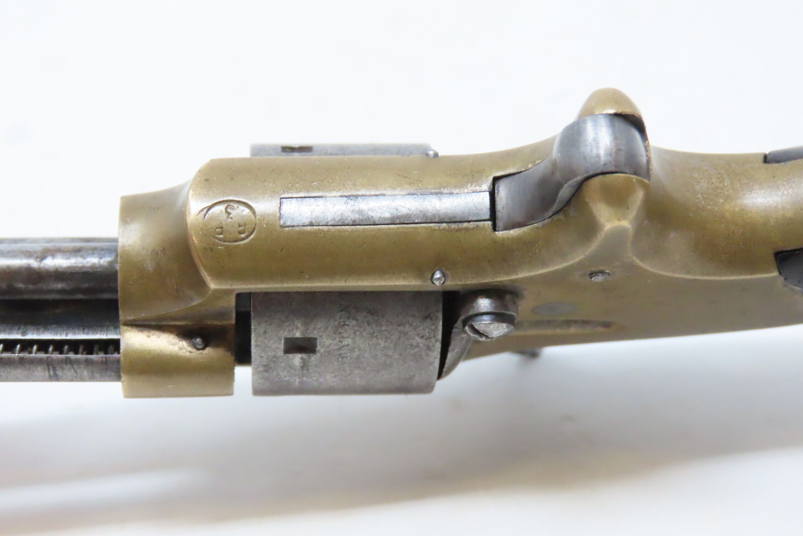 Lowell Arms Co. Revolver with Ejector Loading Gate and Smith & Wesson ...
