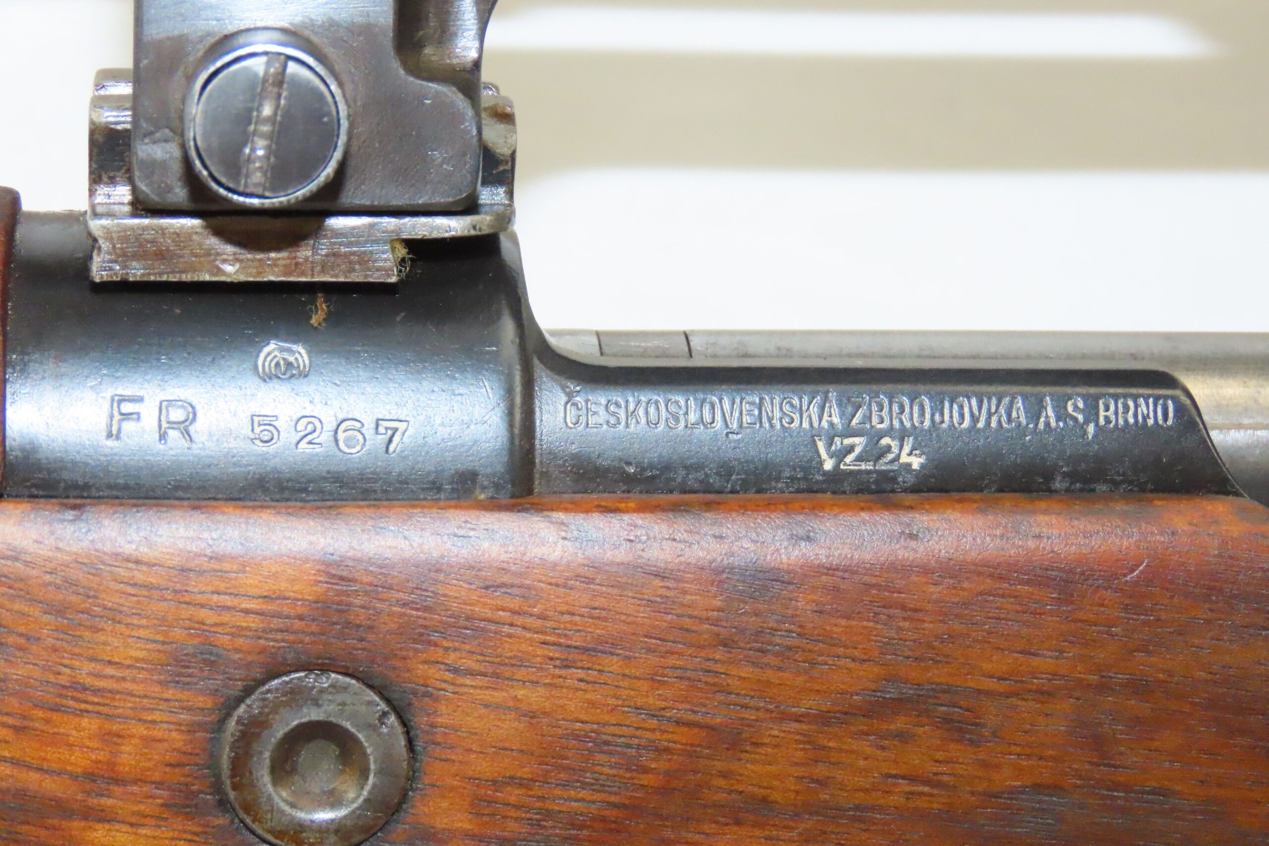 Romanian Contract Czech Brno VZ.24 Bolt Action Sniper Rifle with Scope ...