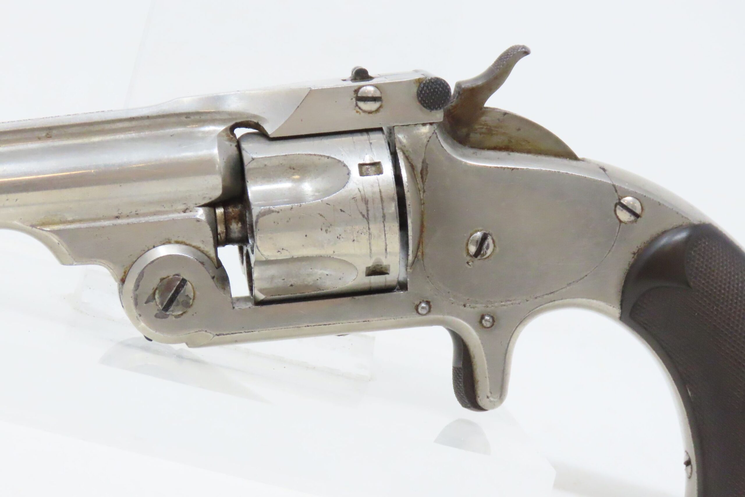 Smith & Wesson No 1.5 .32 Single Action Revolver 4.27 C&RAntique004 ...