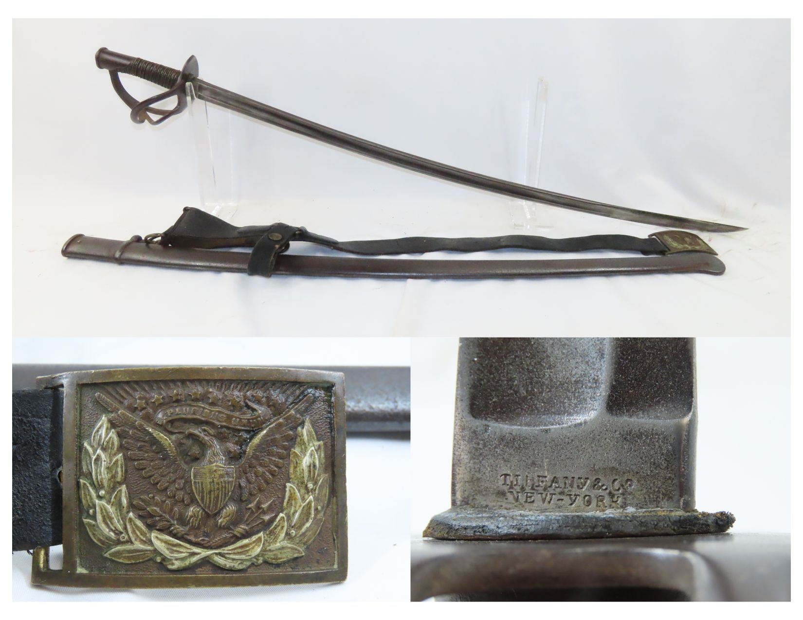 Tiffany & Co Civil War Officers Cavalry Saber Sword PDL (1) | Ancestry Guns