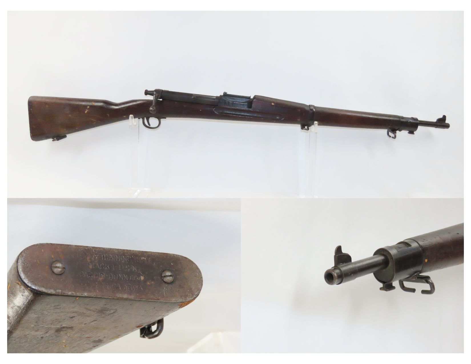 U.S.N. Parris Dunn Mark I Dummy Training Rifle 6.6 C&RAntique001 ...