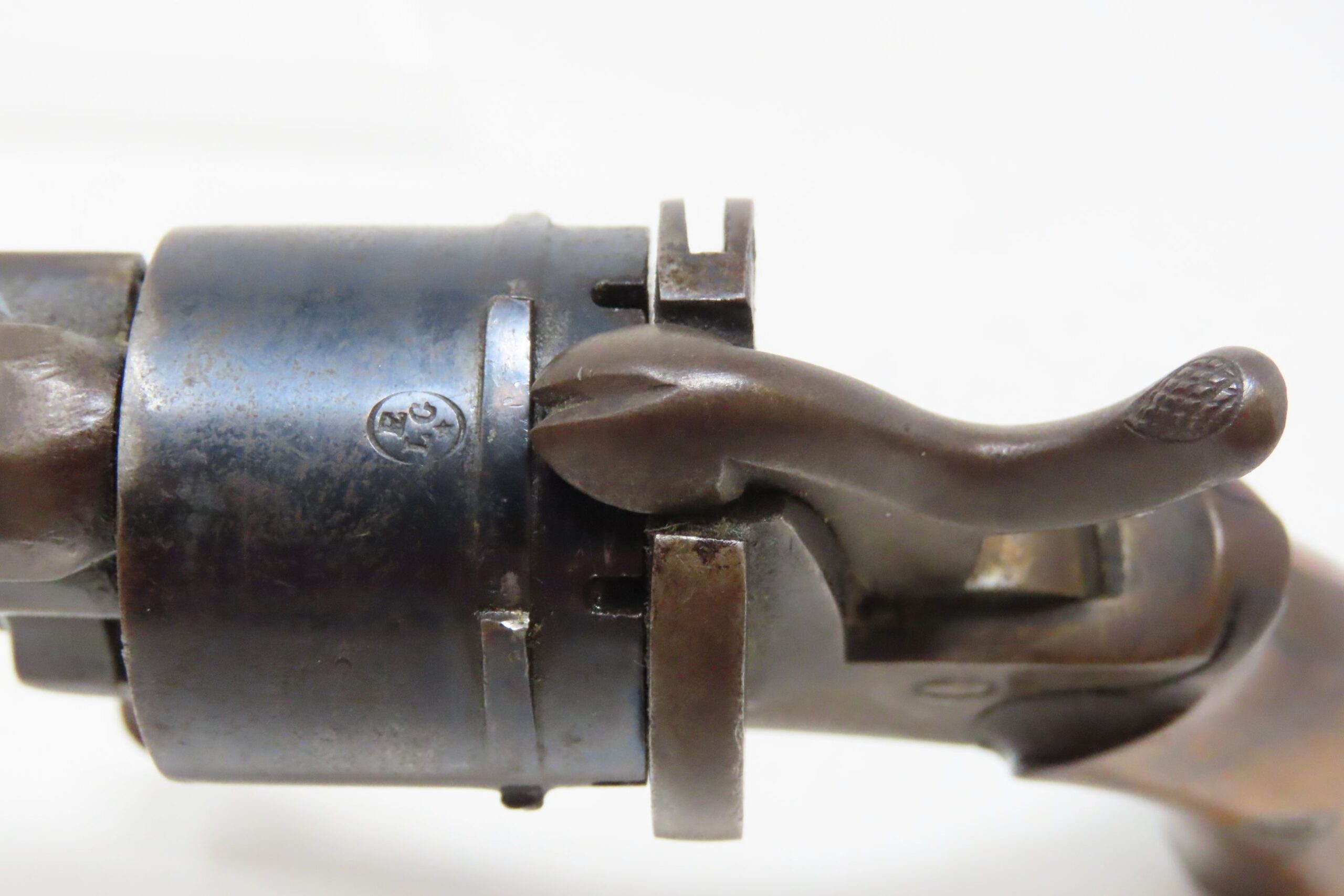 Belgian Folding Trigger Revolver 4.25 C&RAntique008 | Ancestry Guns