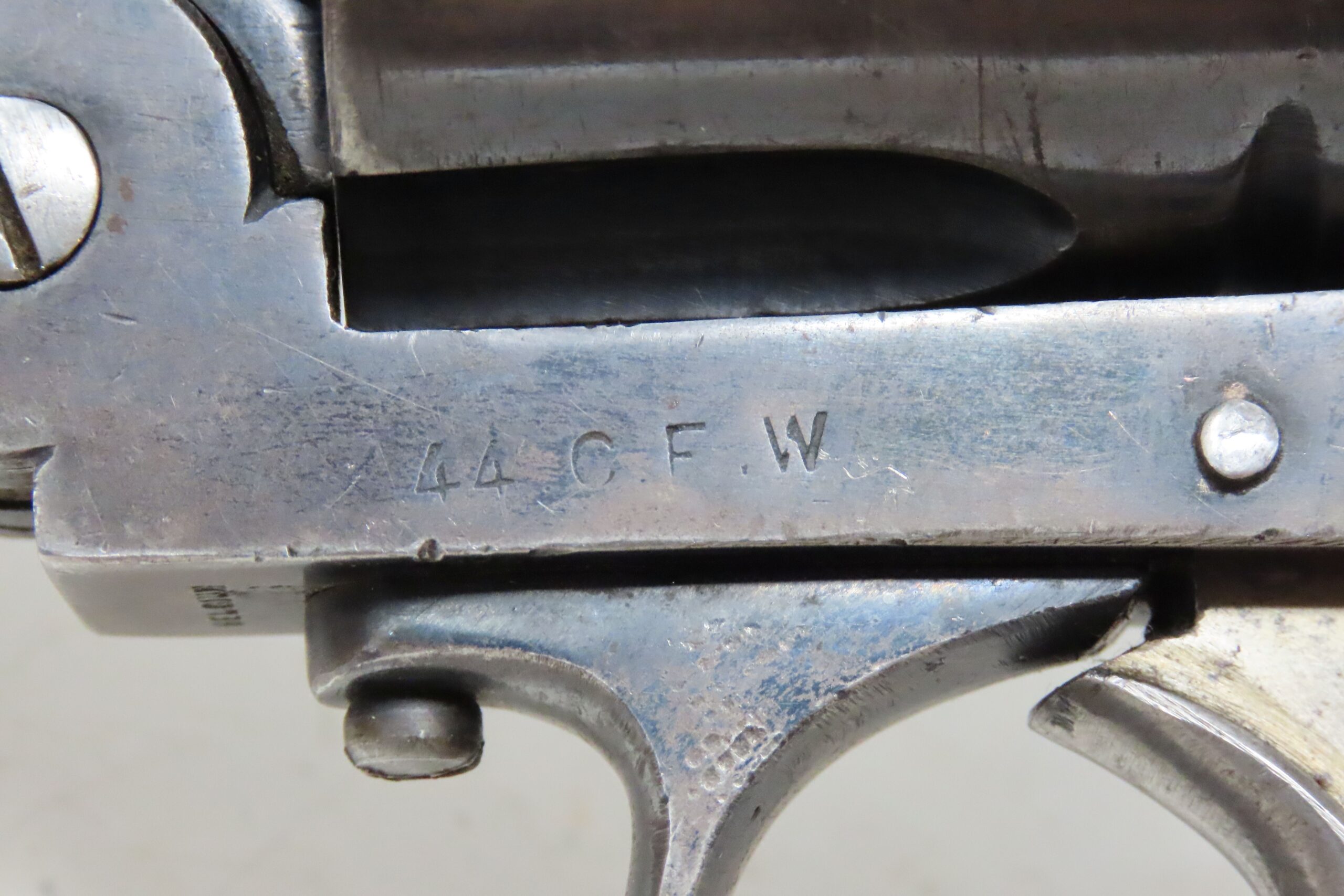 Belgian Schofield Top Break Revolver 10.10 C&RAntique006 | Ancestry Guns