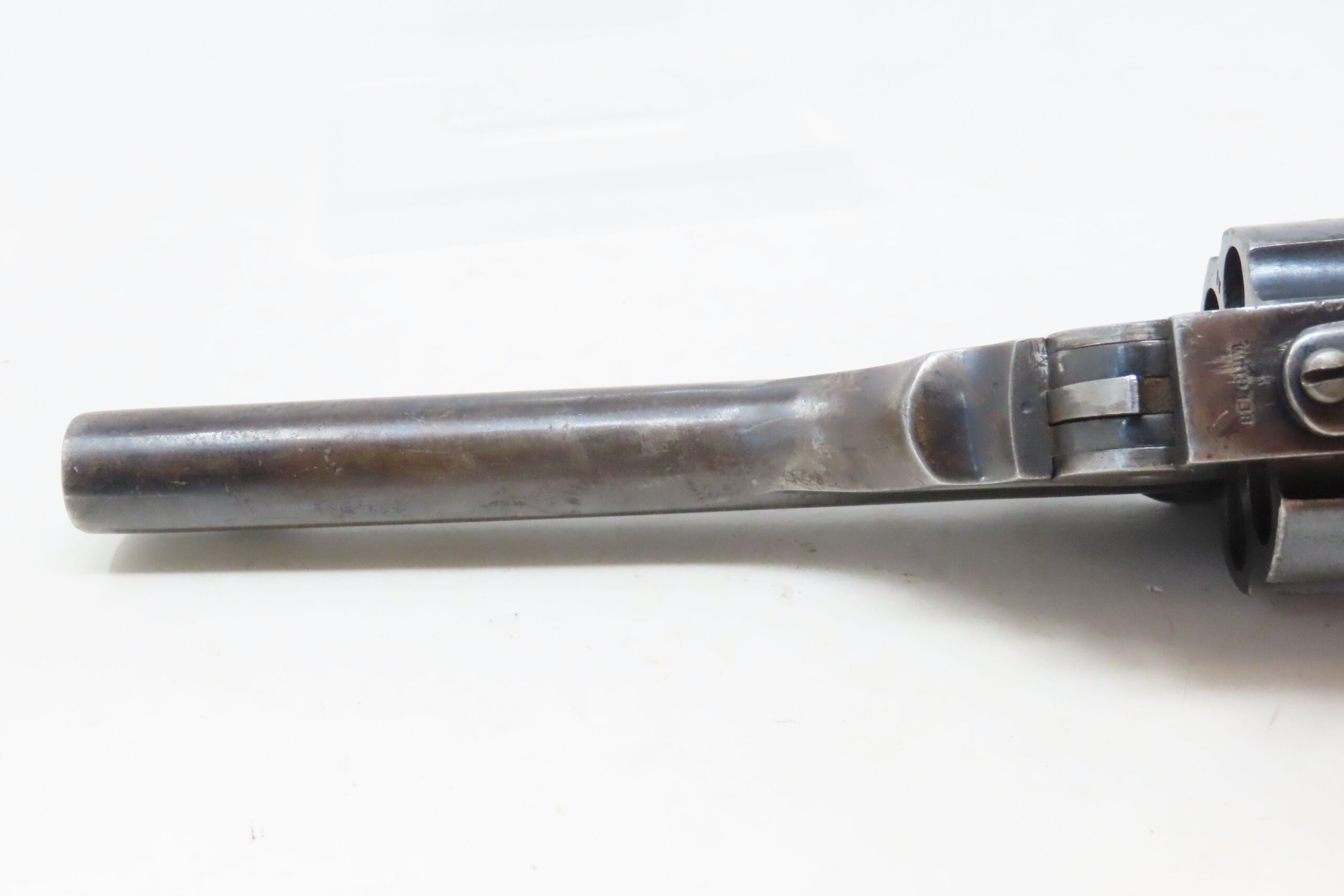 Belgian Schofield Top Break Revolver 10.10 C&RAntique016 | Ancestry Guns
