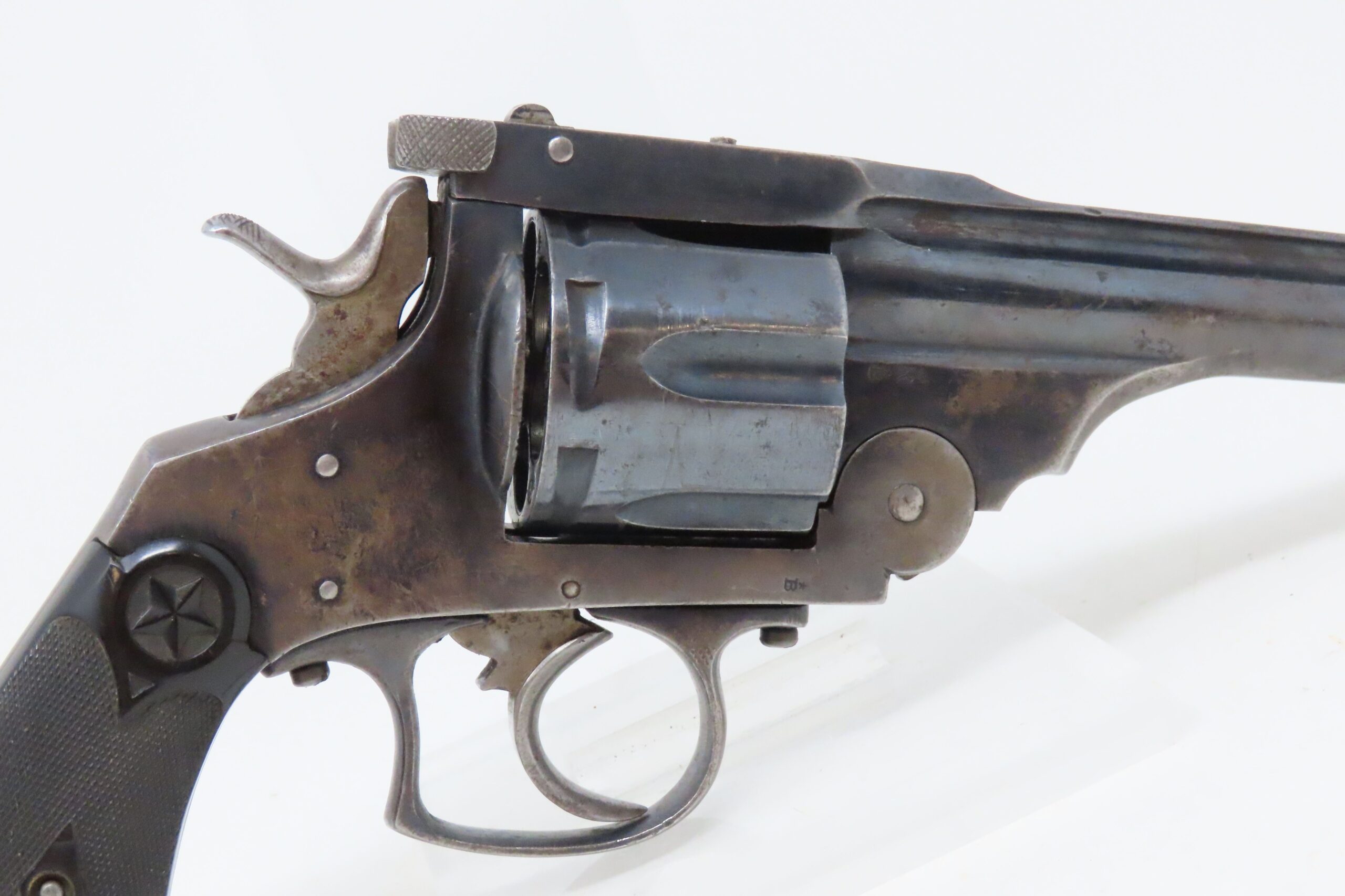 Belgian Schofield Top Break Revolver 10.10 C&RAntique021 | Ancestry Guns