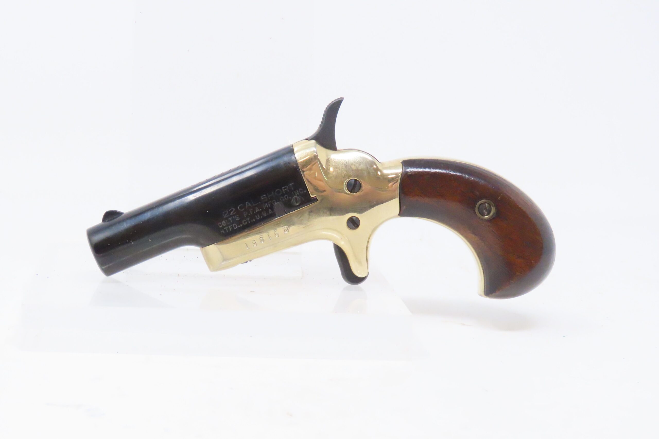 Colt Fourth Model Derringer with Case 5.10 C&RAntique007 | Ancestry Guns