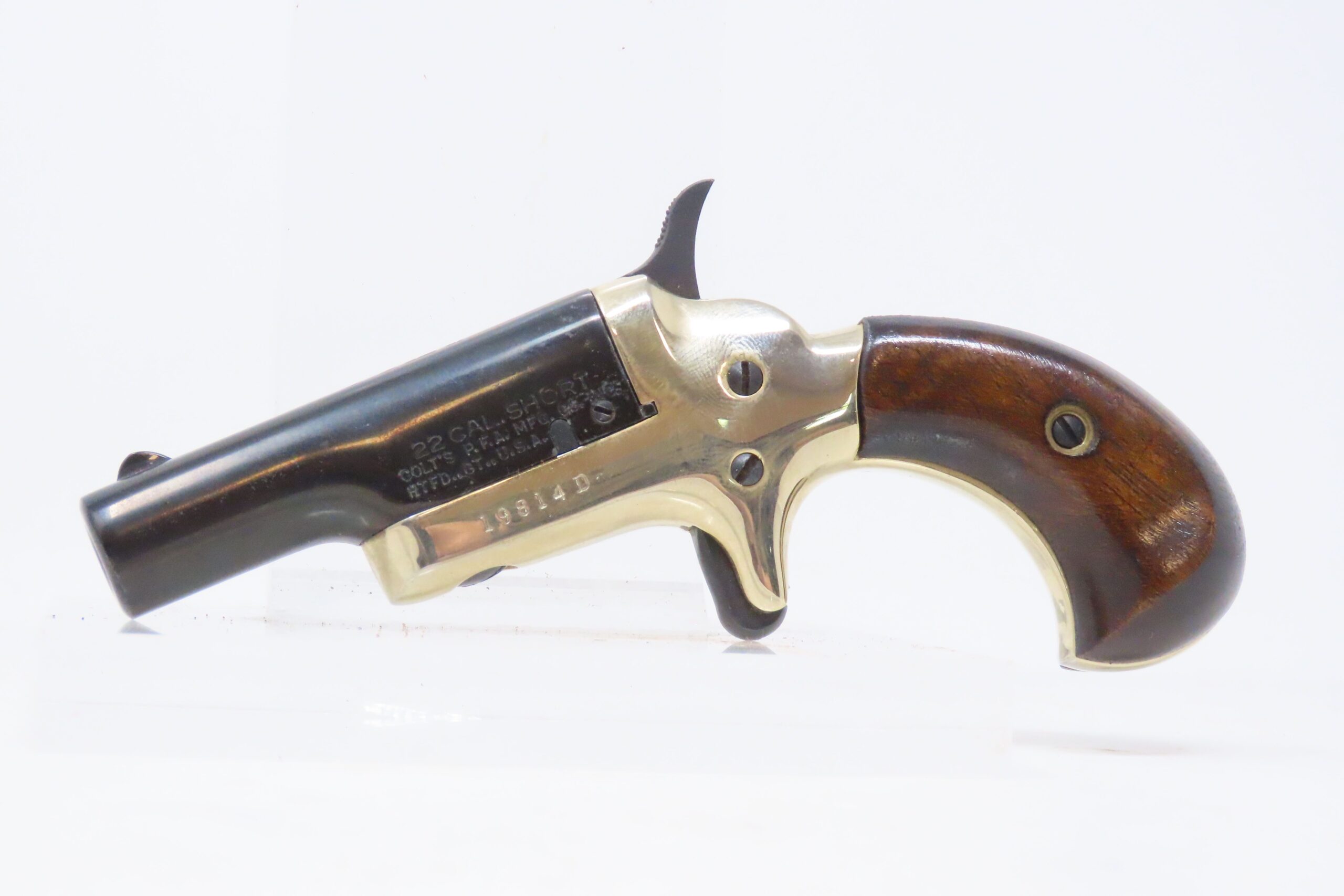 Colt Fourth Model Derringer with Case 5.10 C&RAntique023 | Ancestry Guns