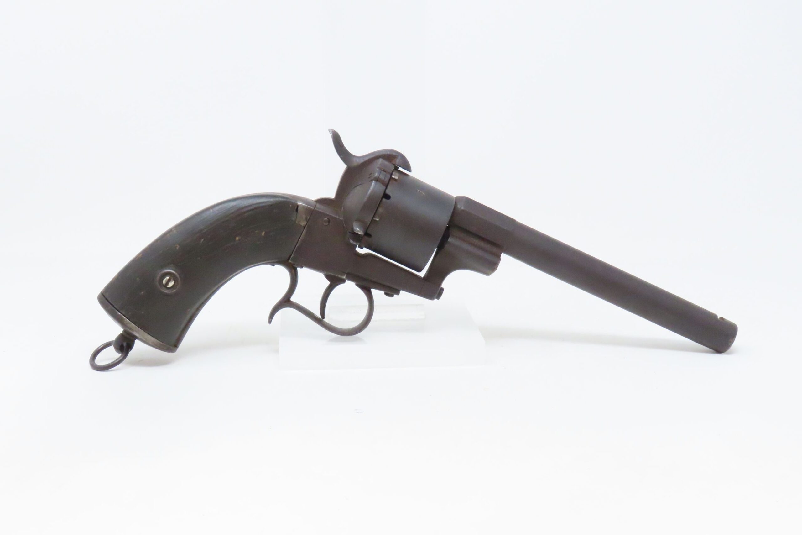 E. Lefaucheux Brevete Model 1854 Single Action Pinfire Revolver 4.27 C ...