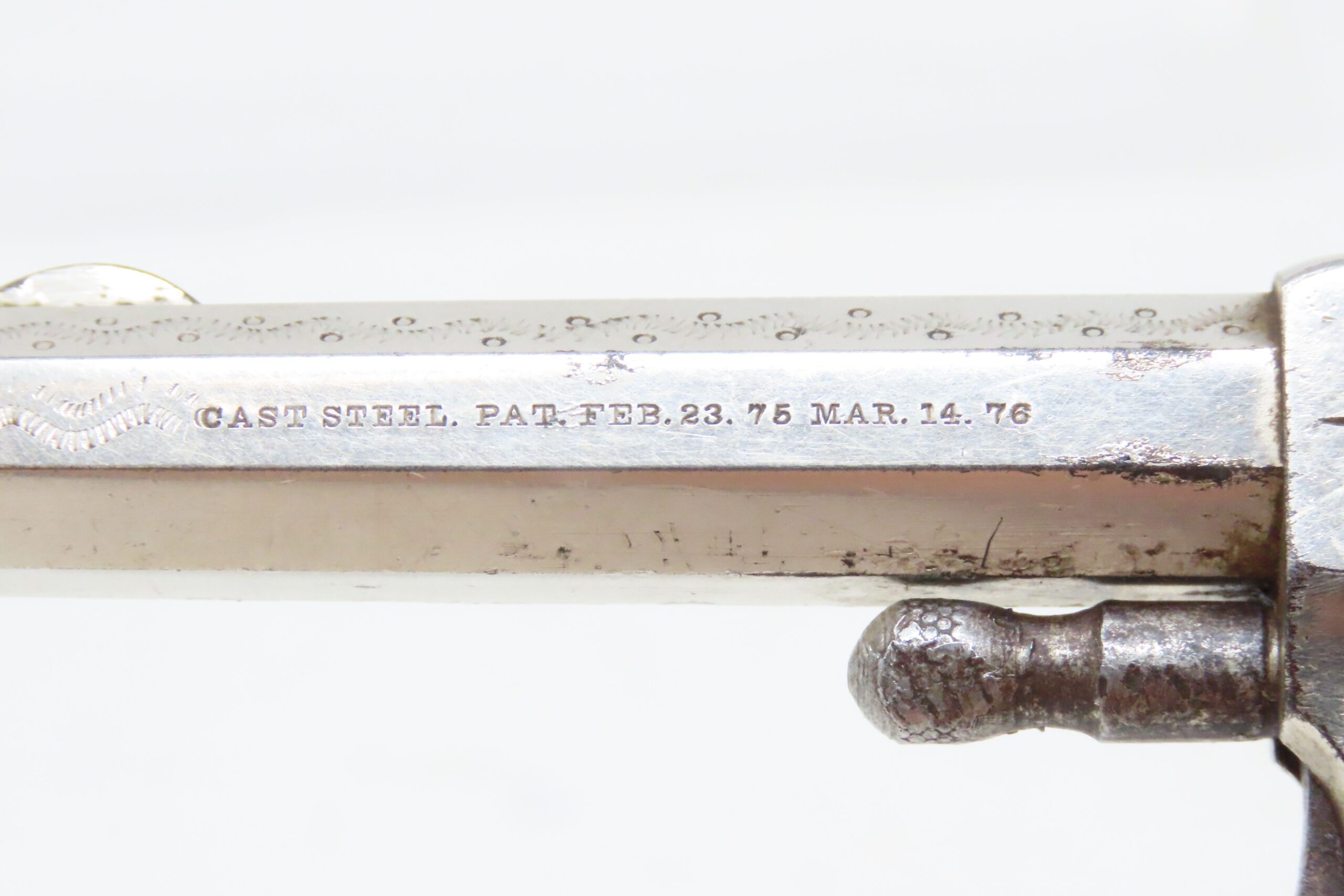 Engraved Turner & Ross Alexis Revolver 9.20 C&RAntique007 | Ancestry Guns