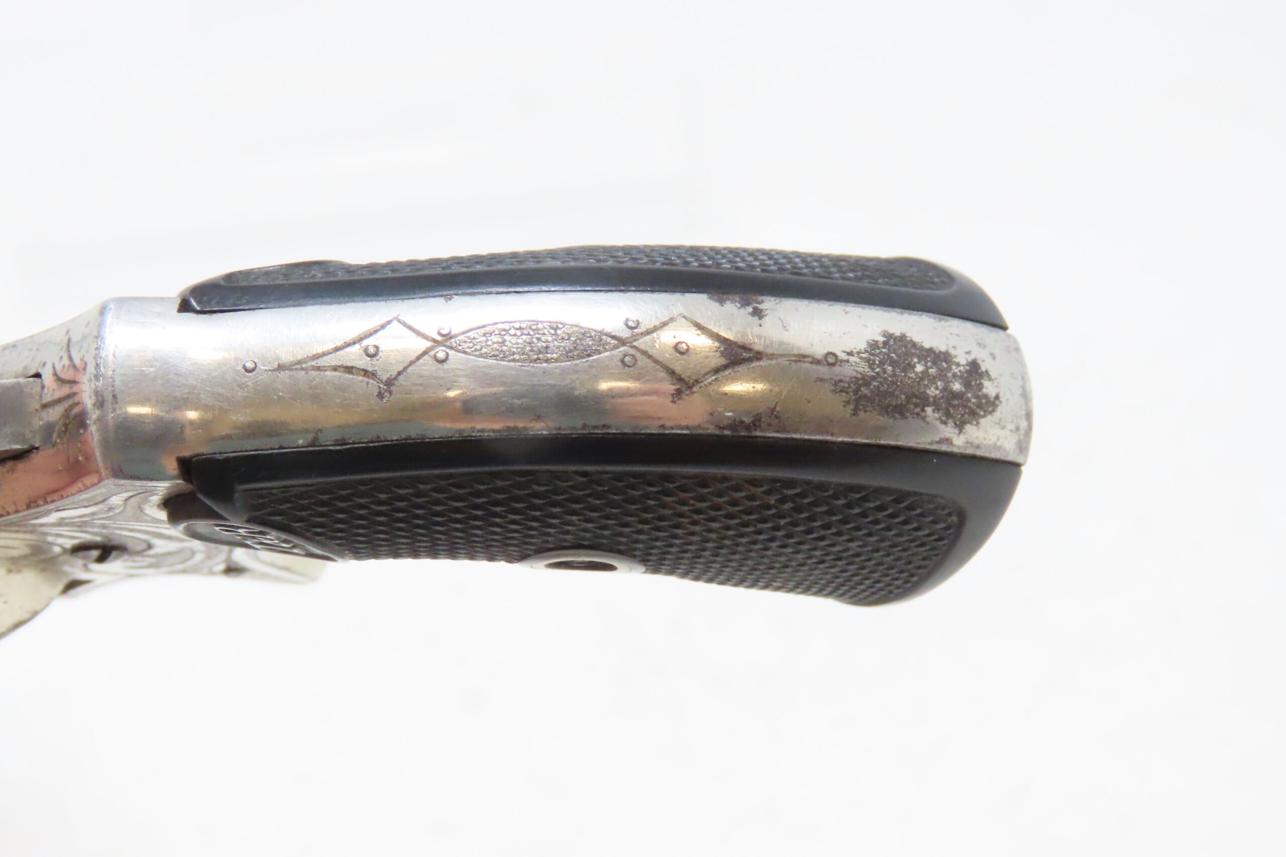 Engraved Turner & Ross Alexis Revolver 9.20 C&RAntique009 | Ancestry Guns