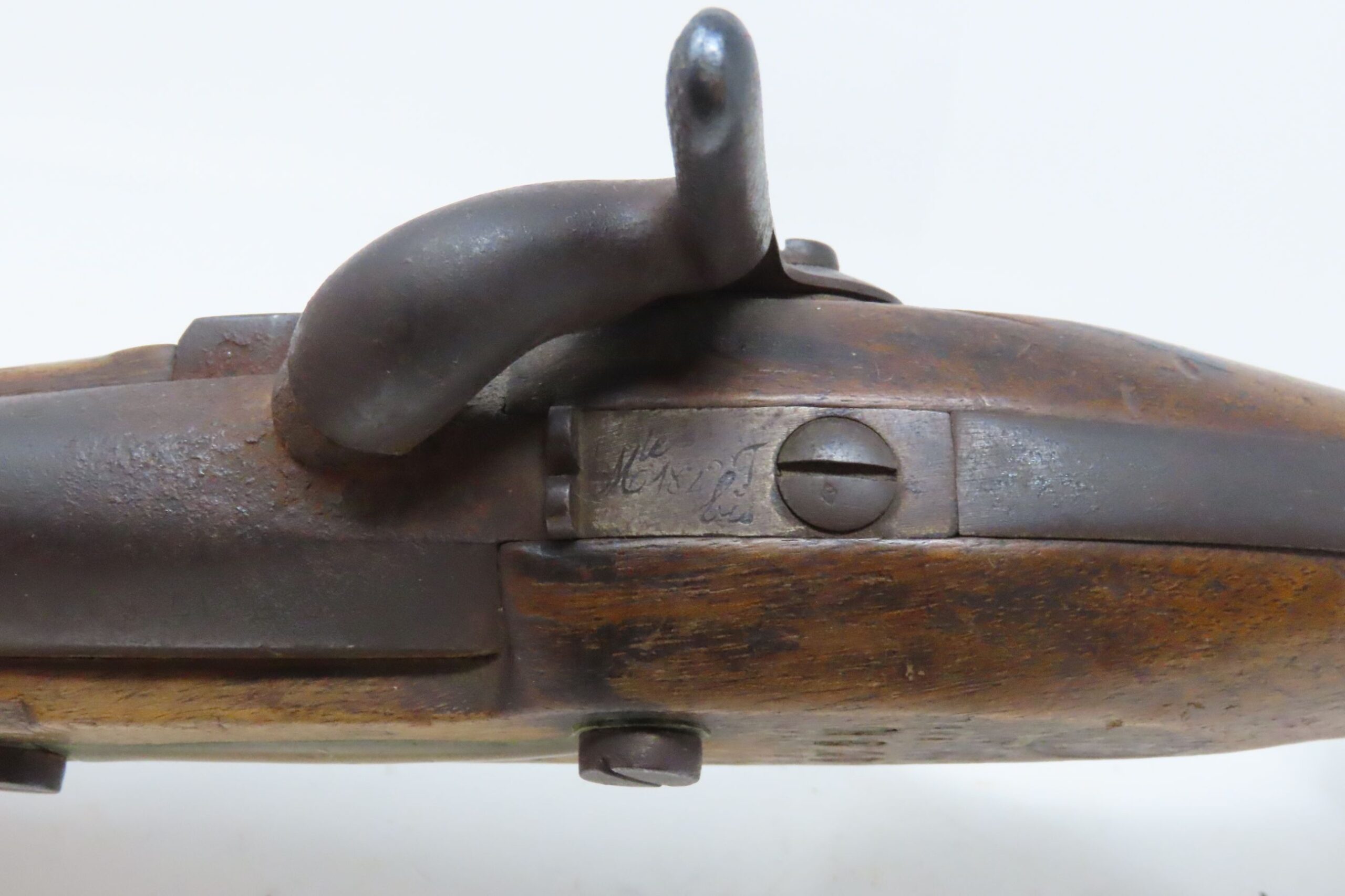 French Model 1822 T Bis Percussion Conversion Rifled Pistol 4.27 C ...