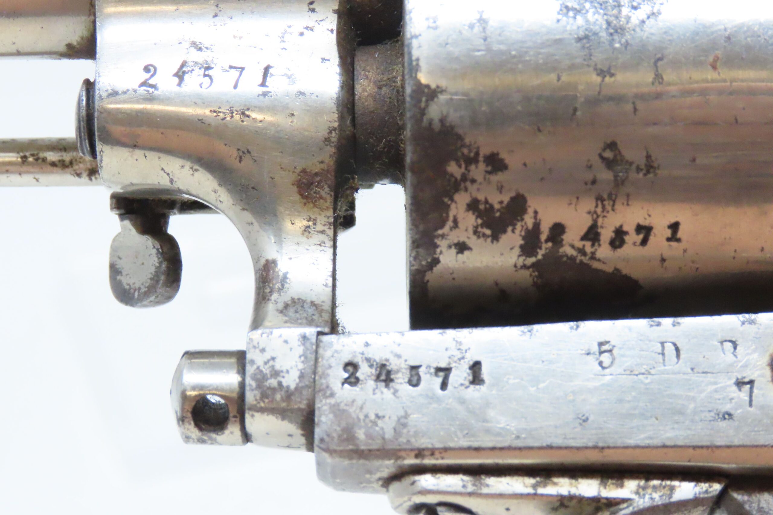 Gasser Model 1870 Revolver 8.23 C&RAntique006 | Ancestry Guns