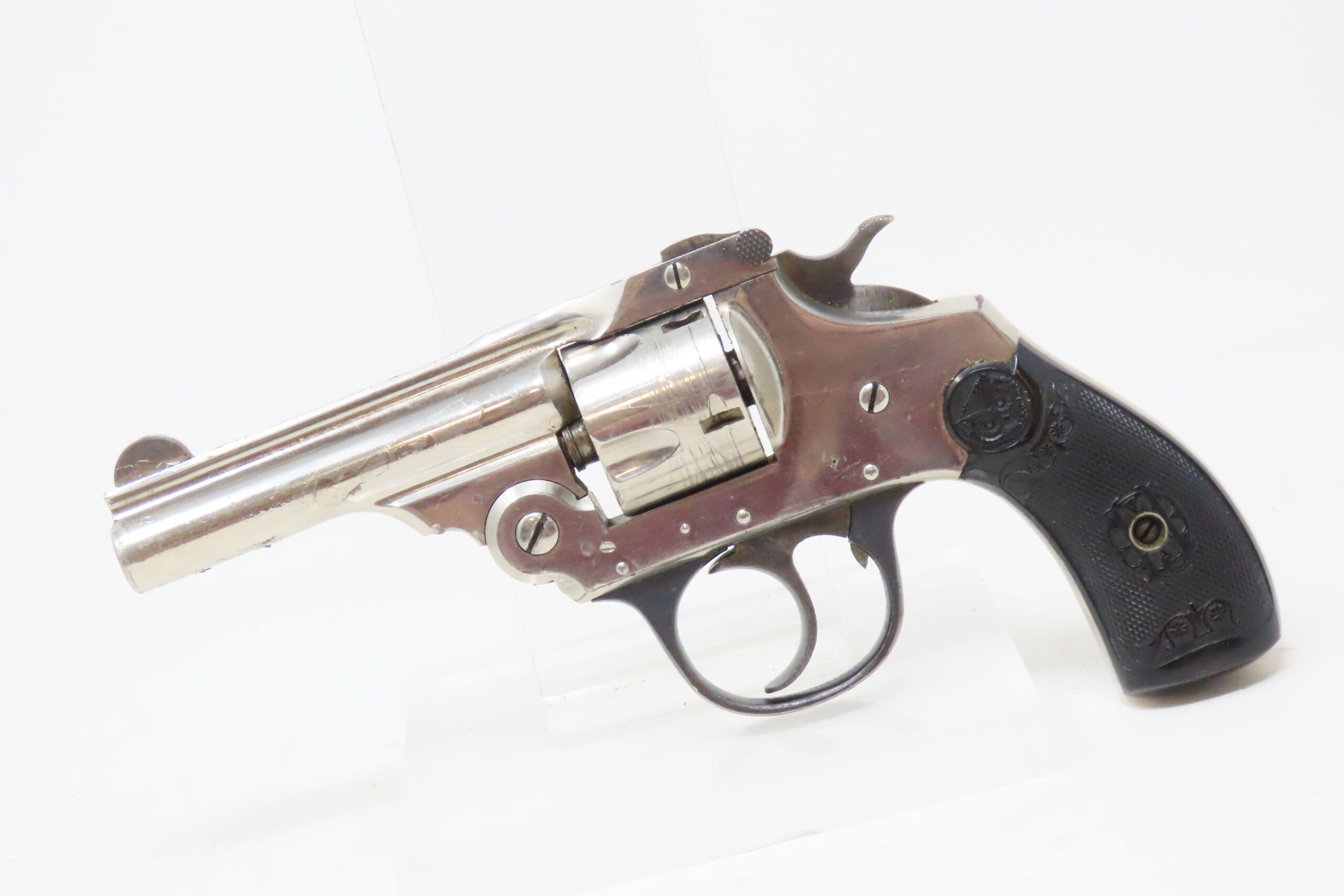 Iver Johnson Safety Hammer Double Action Revolver 8.10 C&RAntique007 ...