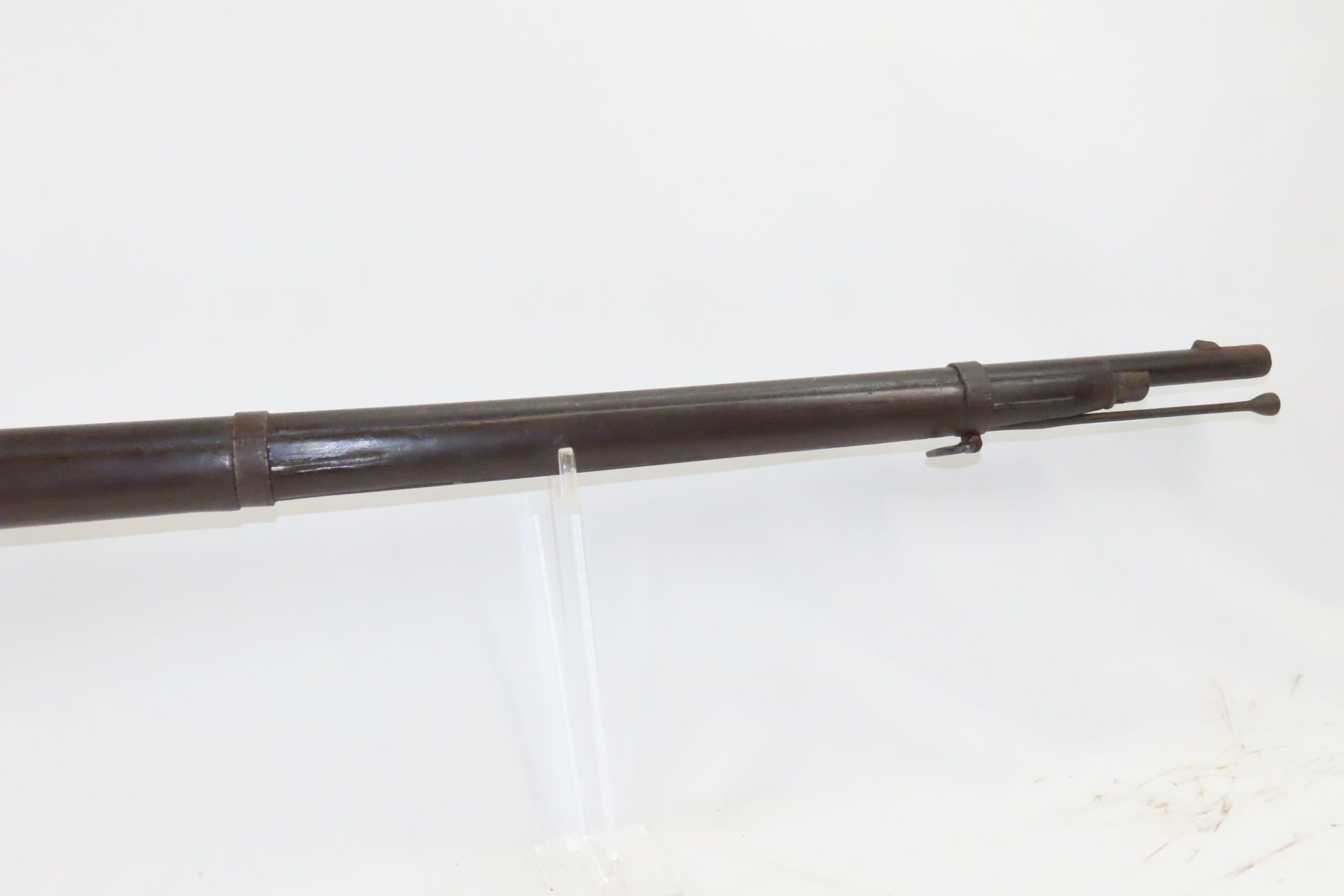 Smooth Bored Two Band Rifle with C.S. Richmond Confederate Markings 6. ...