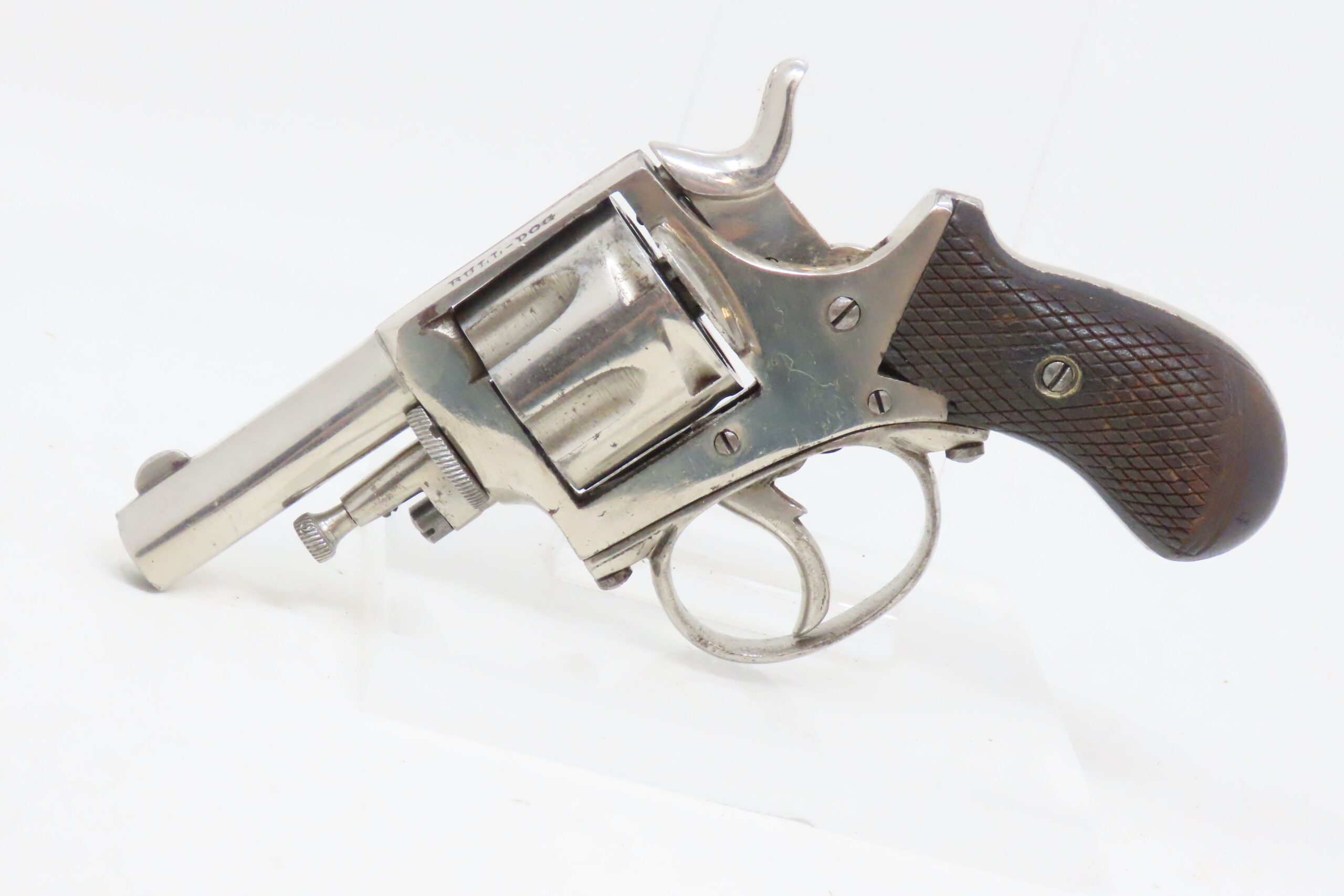 Belgian British Bull Dog Double Action Revolver 9.20 C&RAntique002 ...
