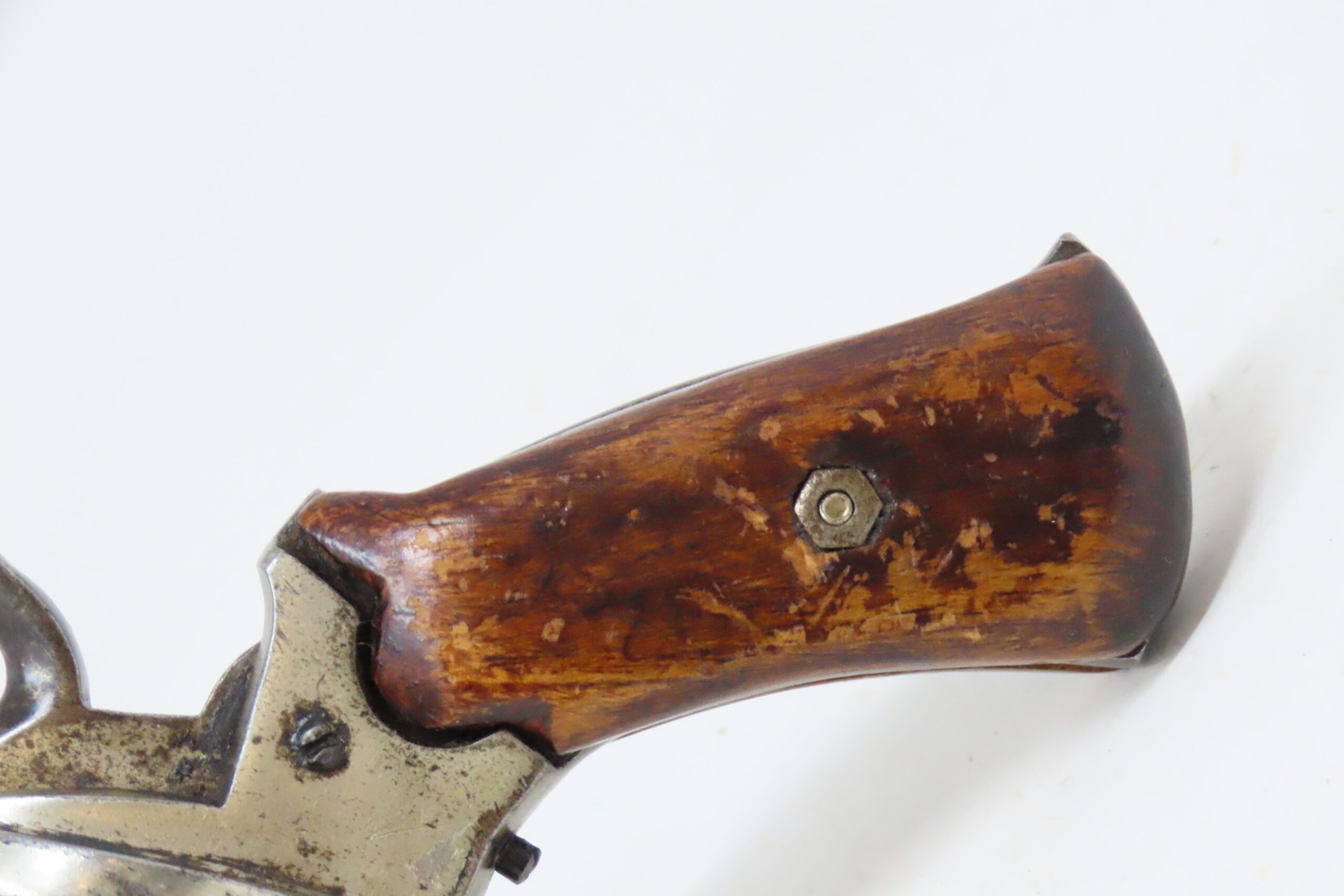 Belgian Folding Trigger Double Action Pinfire Revolver 9.19 C ...