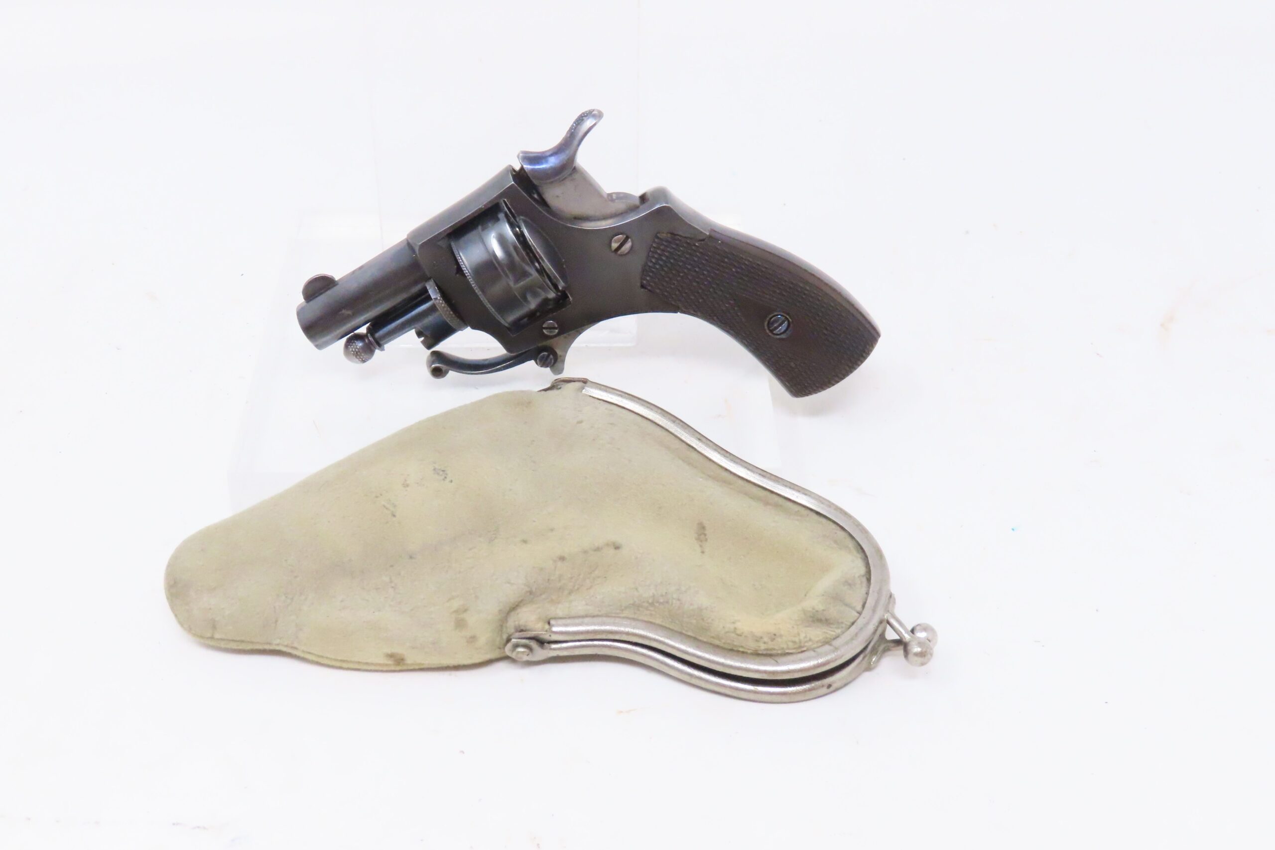 Belgian Folding Trigger Double Action Revolver 9.20 C&RAntique002 ...