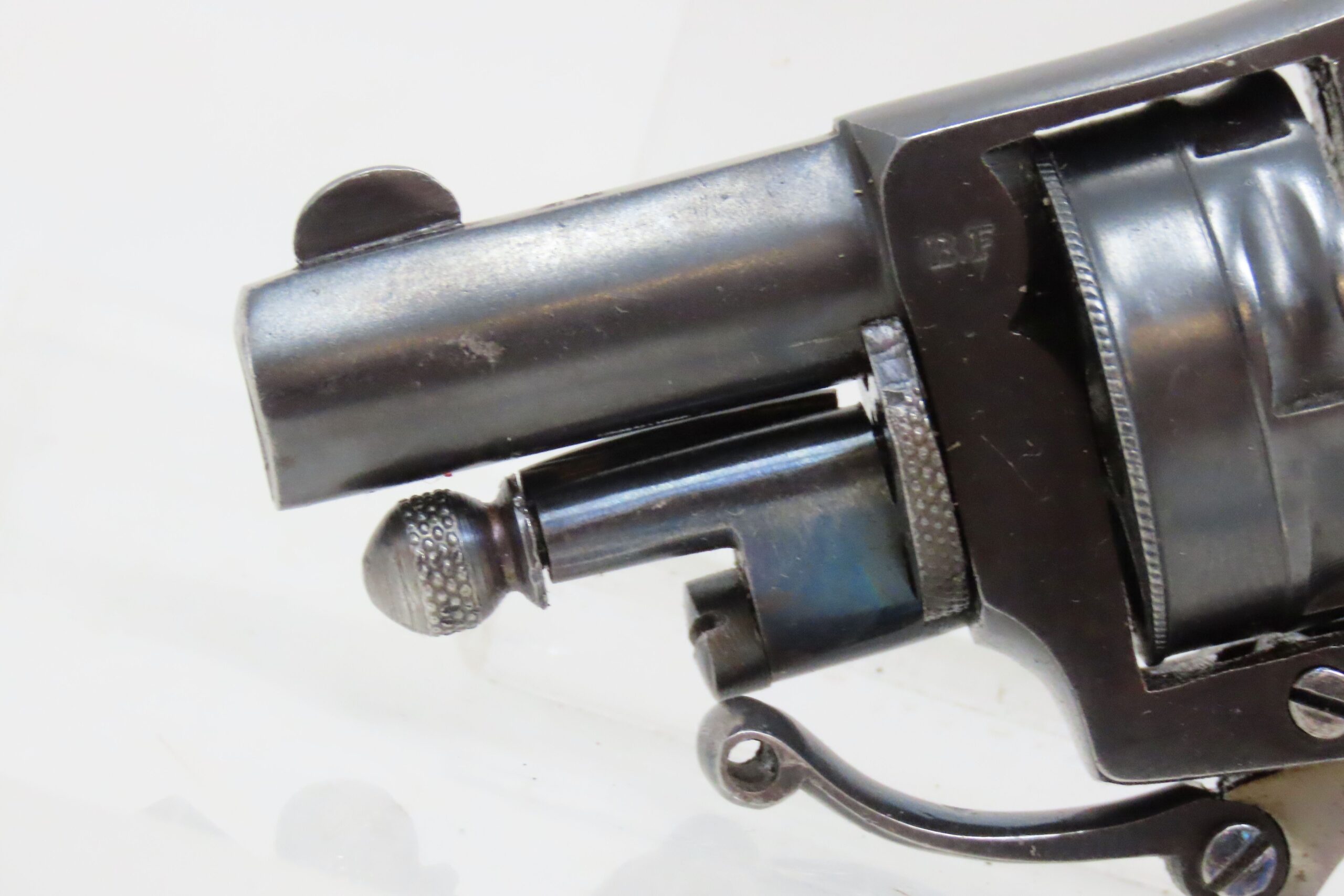 Belgian Folding Trigger Double Action Revolver 9.20 C&RAntique006 ...