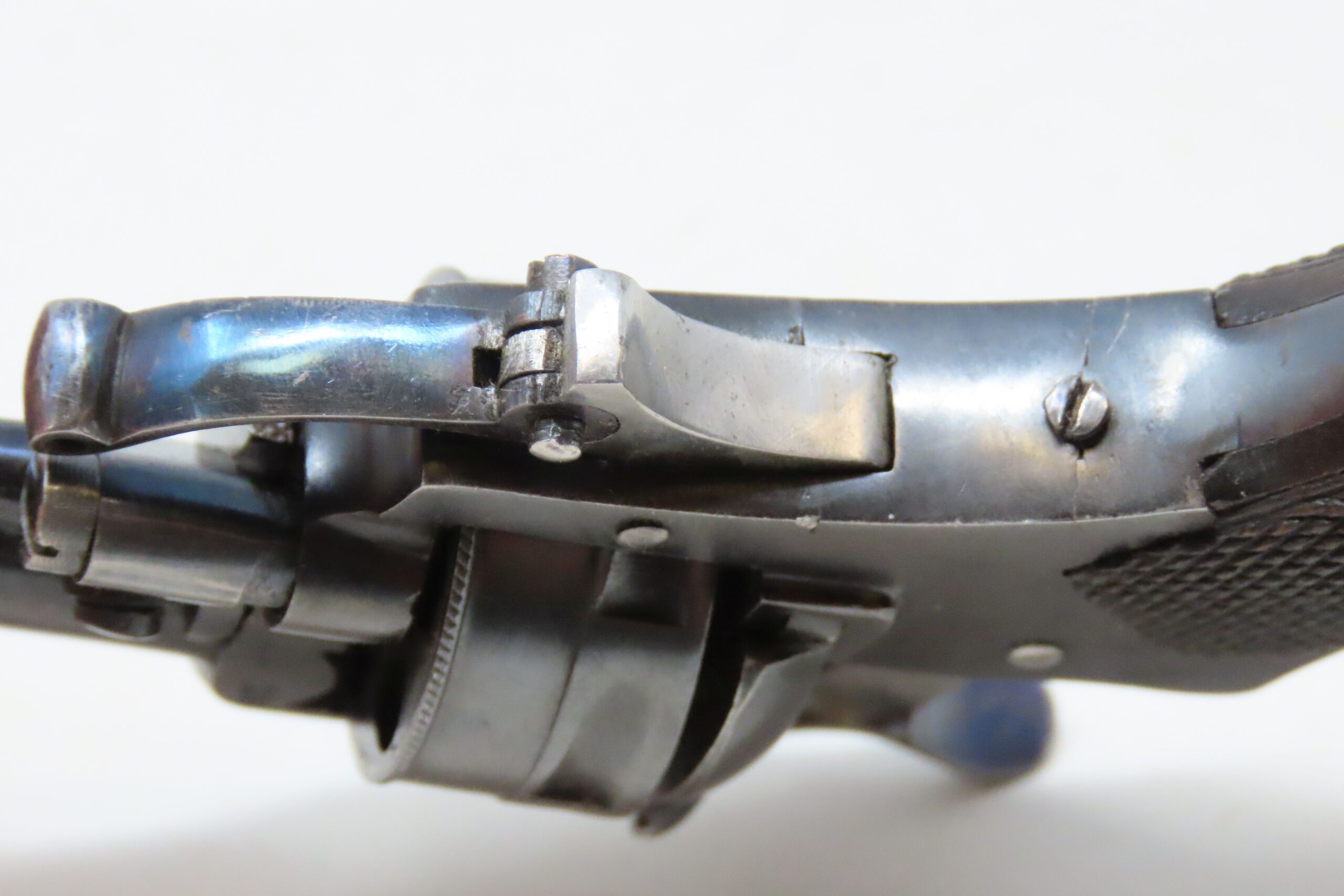 Belgian Folding Trigger Double Action Revolver 9.20 C&RAntique013 ...