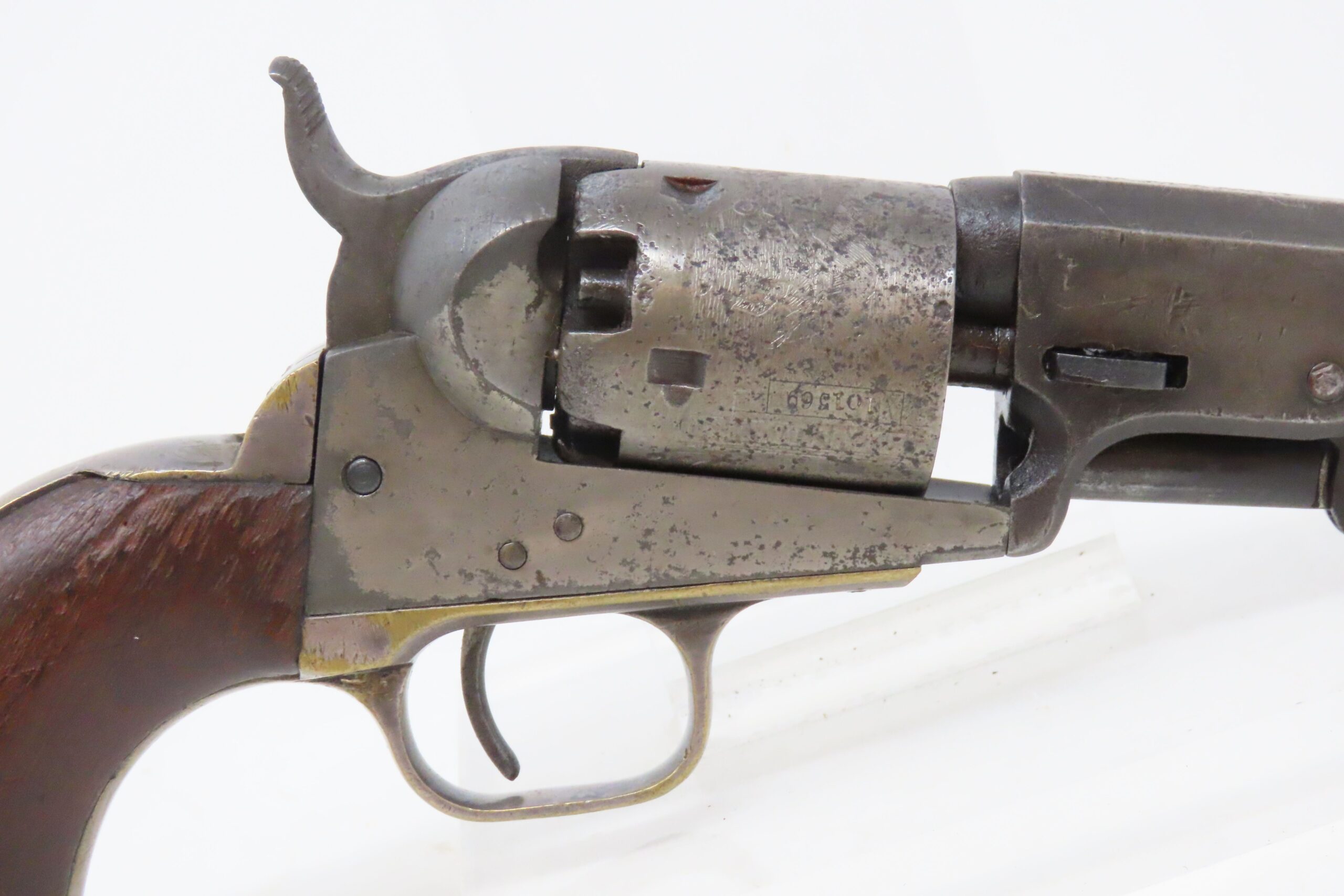 Colt Model 1849 Pocket Revolver 9.28 C&RAntique019 | Ancestry Guns