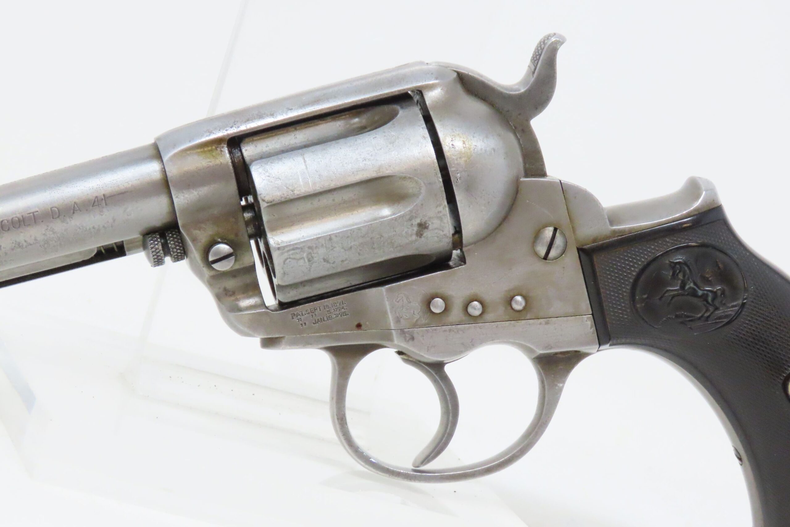 Colt Model 1877 Thunderer Revolver 4.26 C&RAntique004 | Ancestry Guns
