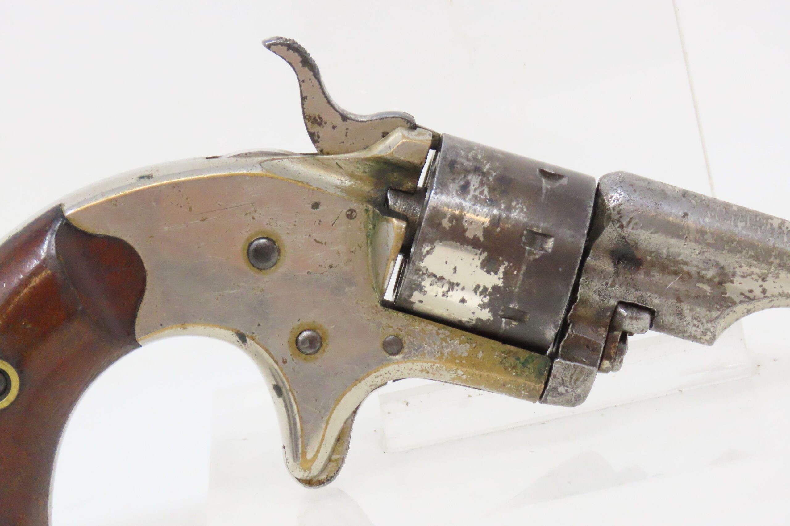 Colt Open Top Pocket Revolver 9.8 C&RAntique018 | Ancestry Guns