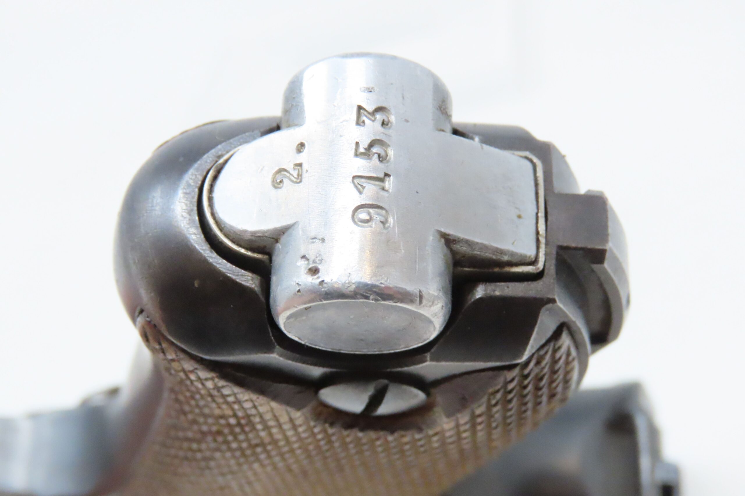 DWM 1918 Dated Military Luger Semi Automatic Pistol with Holster 5.10 C ...