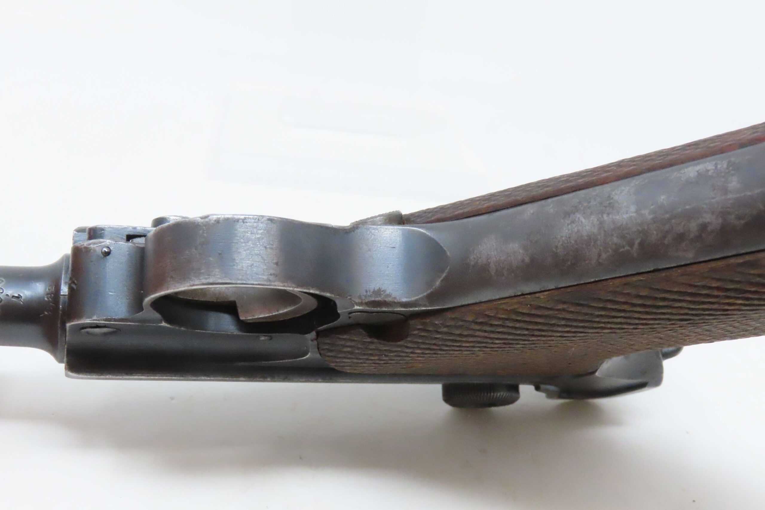 WORLD WAR I 1918 Dated DWM German LUGER PISTOL P.08 9x19mm HARDMAN C&R ...