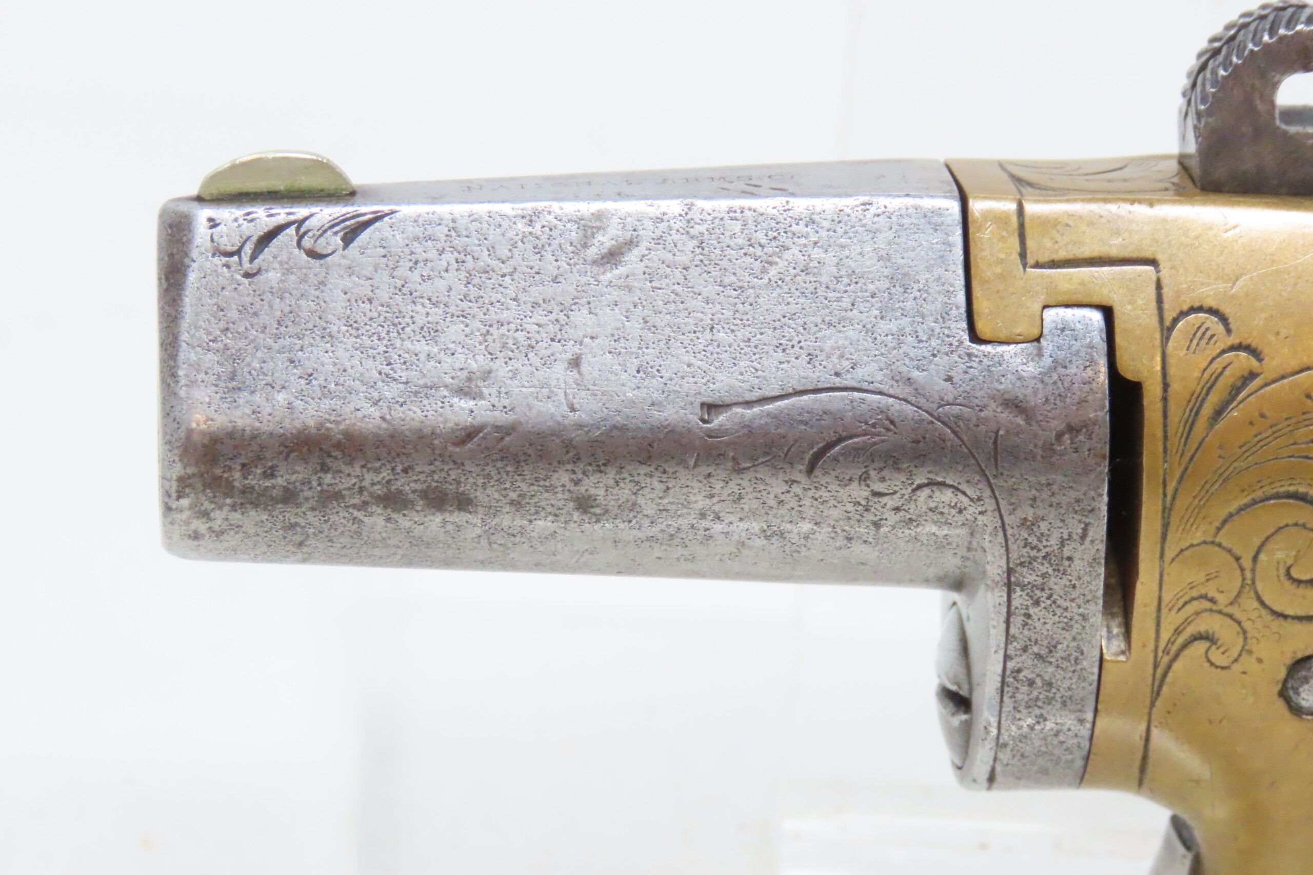 Engraved National Arms Co. no. 1 Derringer 9.12 C&RAntique005 ...