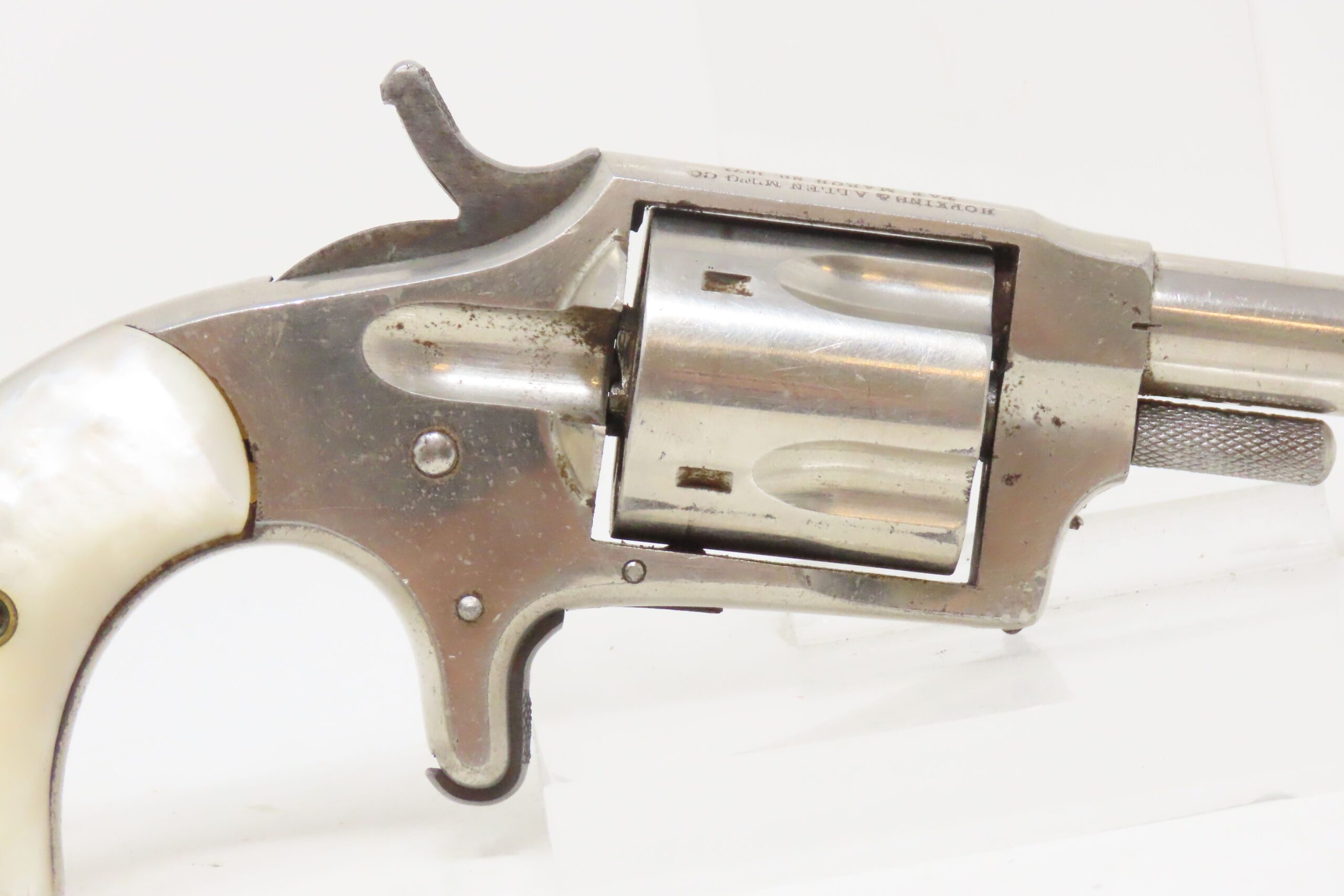 Hopkins & Allen Ranger No. 2 Single Action Revolver 8.23 C&RAntique015 ...