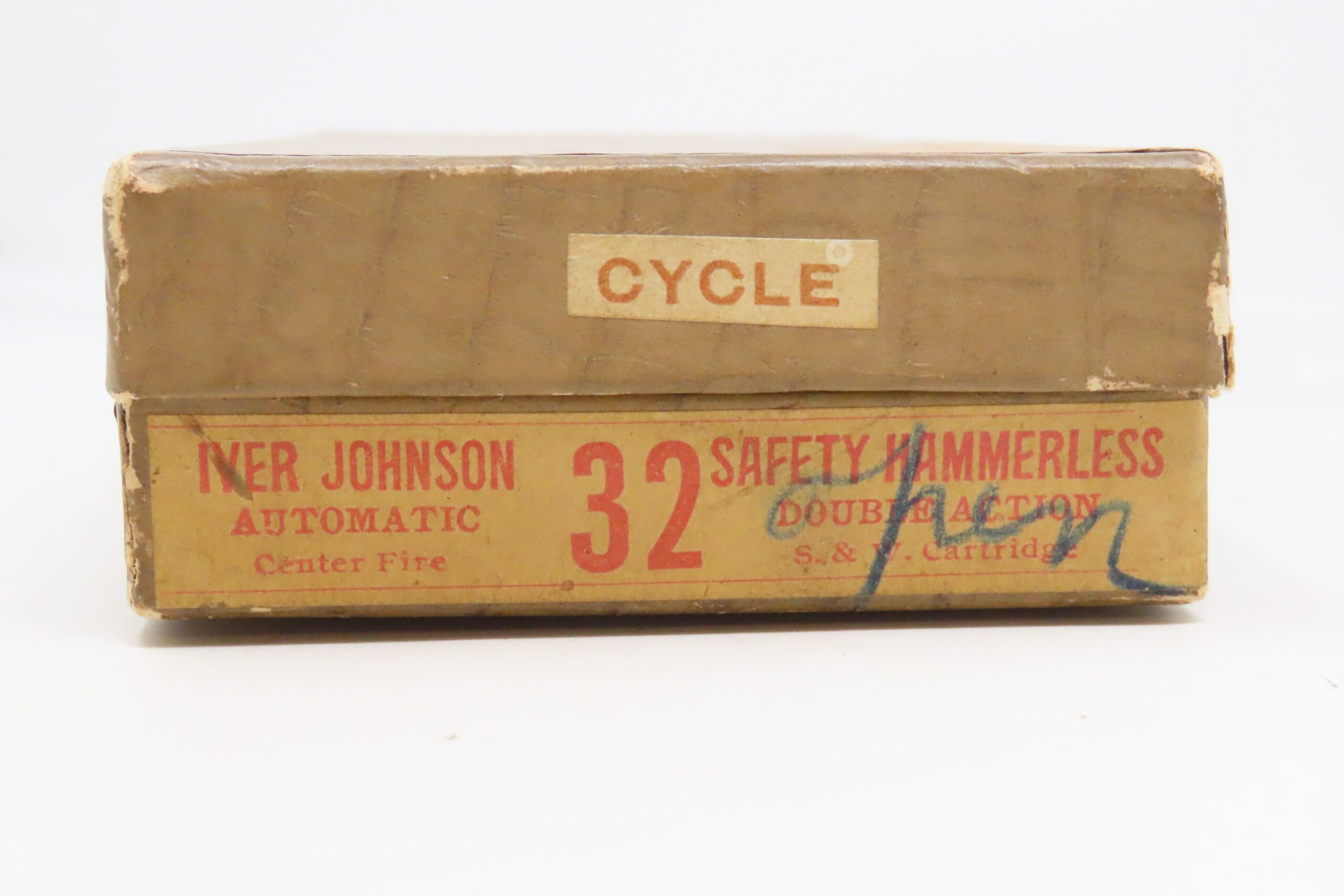 Iver Johnson Factory Cutaway Safety Cycle Revolver with Box 10.10 C ...