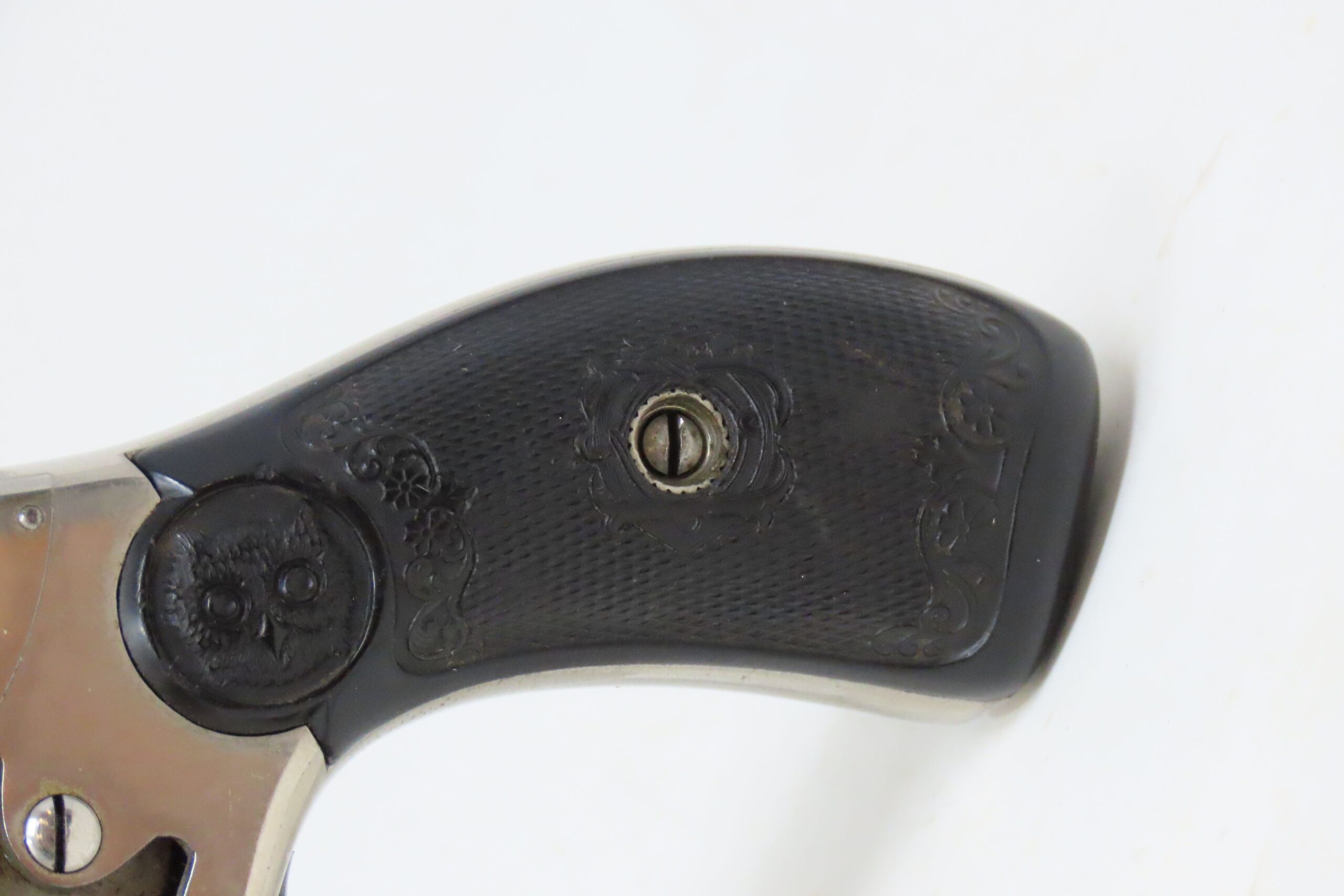 Iver Johnson Factory Cutaway Safety Cycle Revolver with Box 10.10 C ...