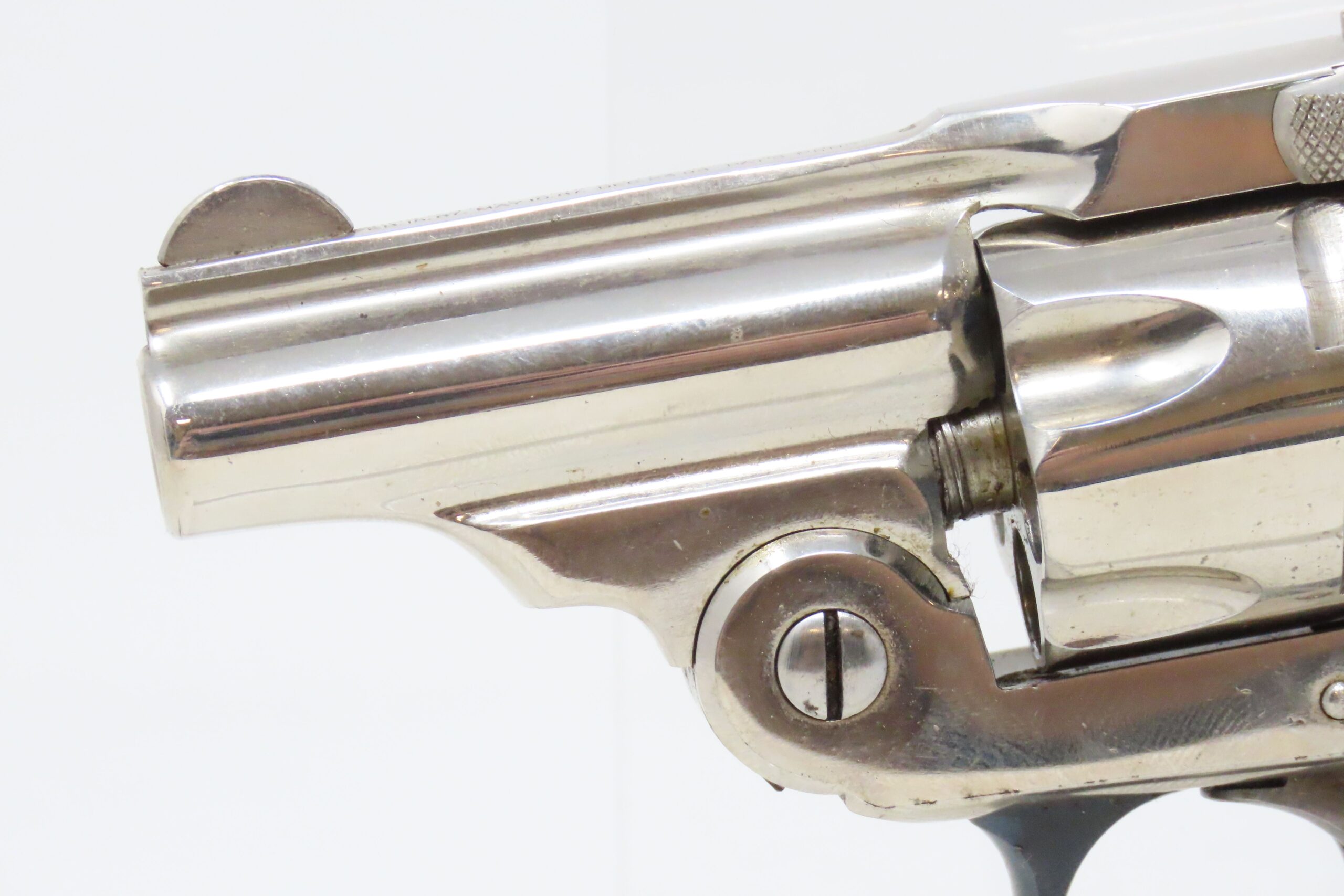 Iver Johnson Factory Cutaway Safety Cycle Revolver with Box 10.10 C ...