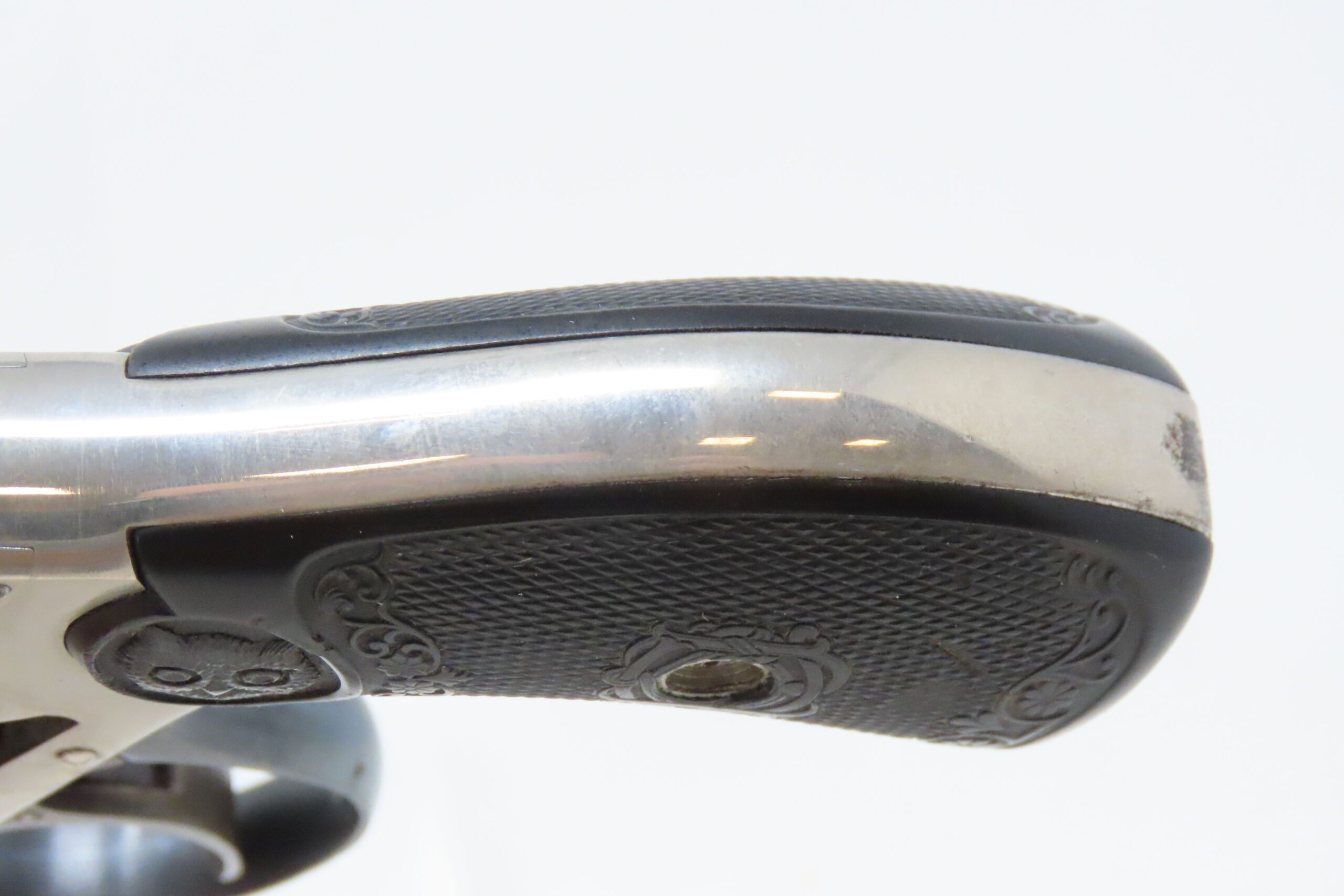 Iver Johnson Factory Cutaway Safety Cycle Revolver with Box 10.10 C ...