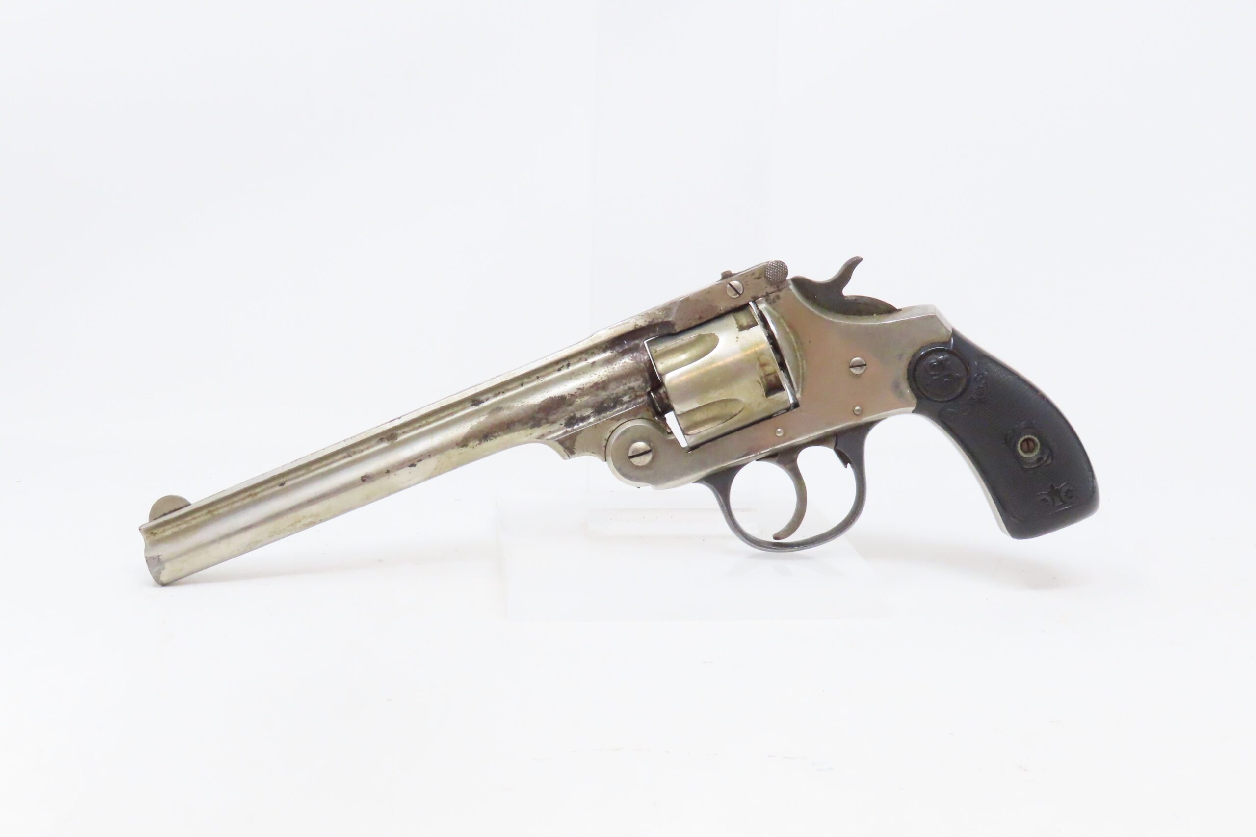 Iver Johnson Safety Hammer Revolver 10.6 C&RAntique002 | Ancestry Guns