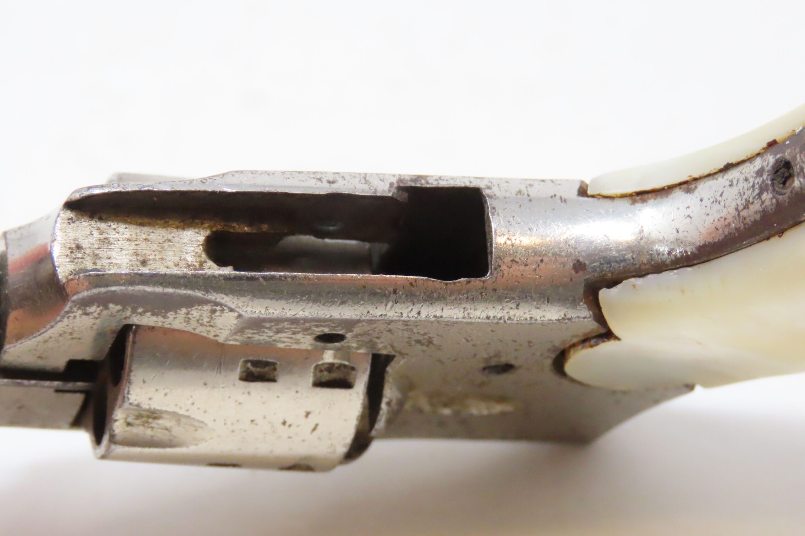 Kolb Baby Hammerless Folding Trigger Double Action Revolver with Pearl ...