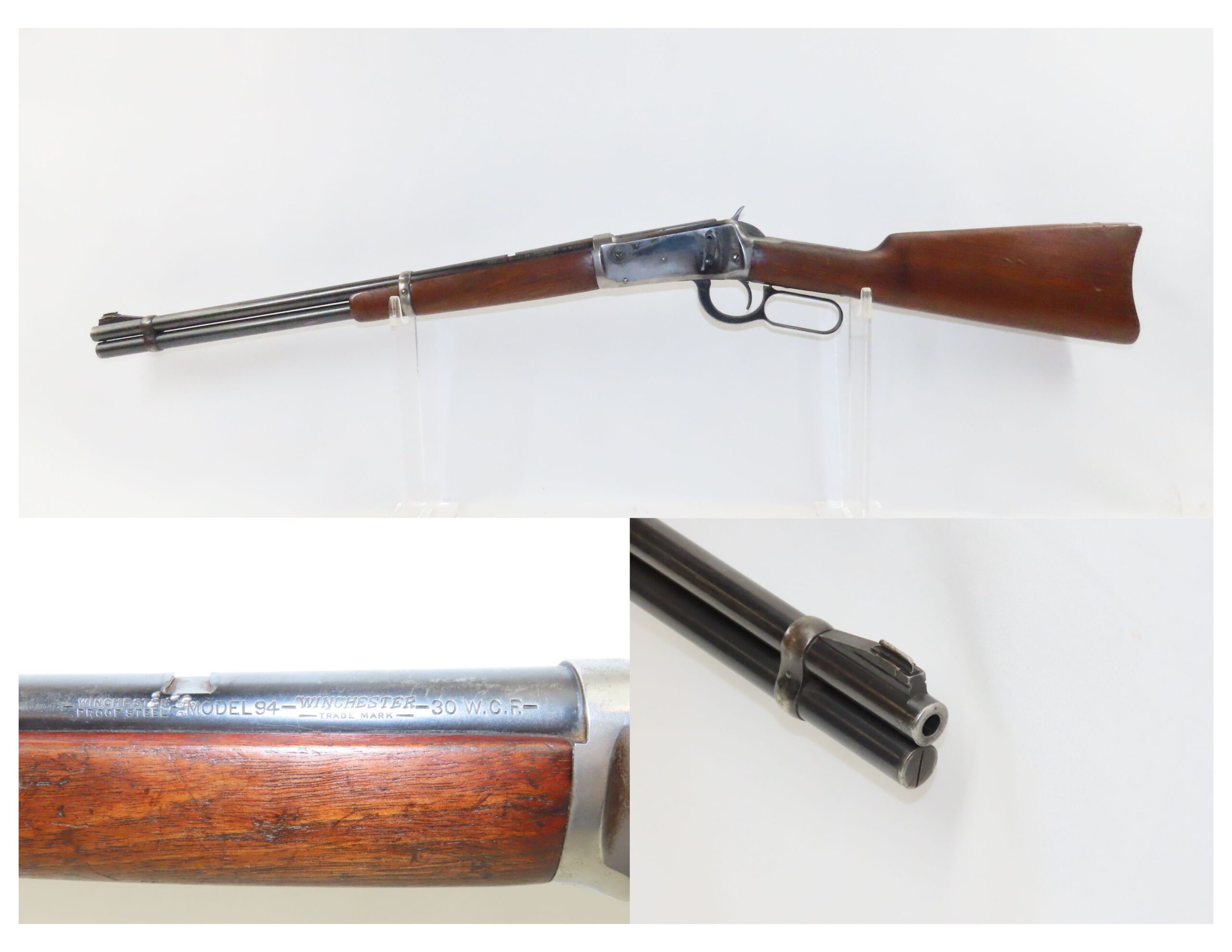Pre World War II Winchester Model 94 Lever Action Carbine 6.6 C ...
