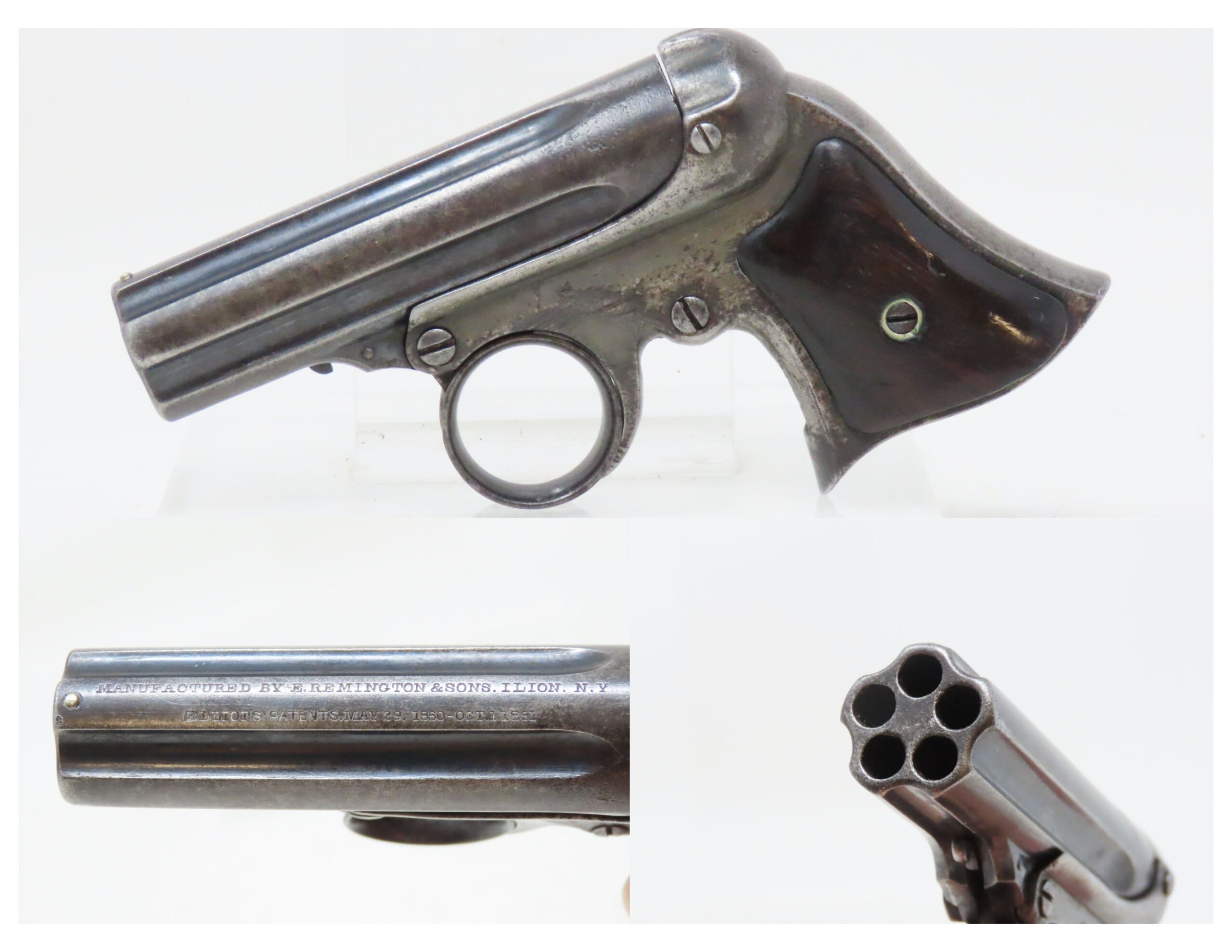 Remington Elliot Ring Trigger .22 Derringer 9.20 C&RAntique001 ...